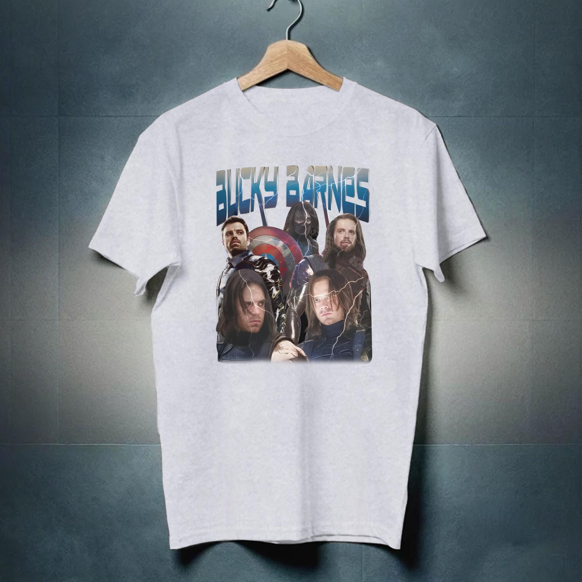 BUCKY BARNES Vintage Retro T-shirt - Sebastian Tee, Bucky Barnes ...
