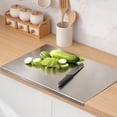 BUDAO00 Cutting Board, 304 Stainless Steel Cutting Boards for Kitchen ...