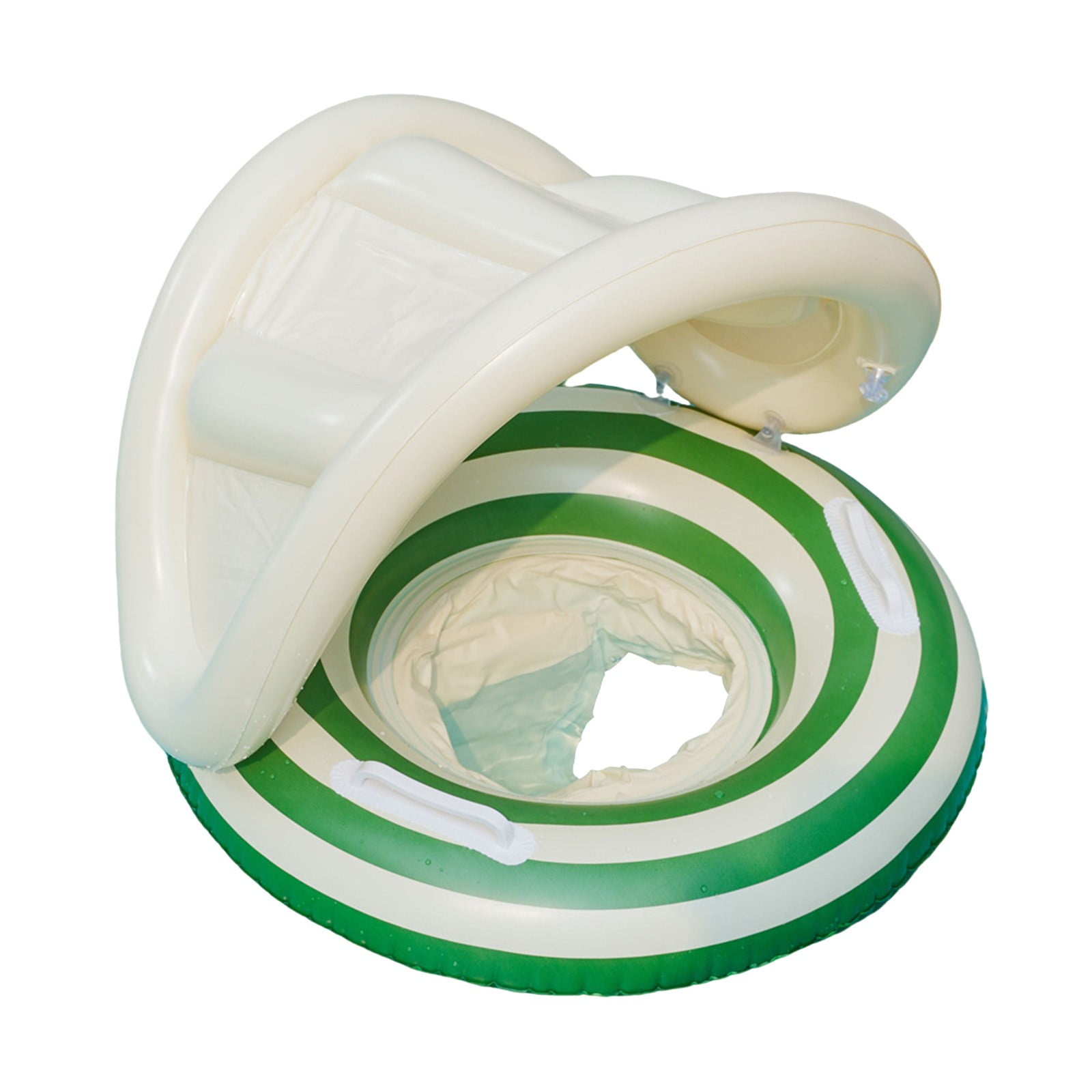 BUERCWS Pool Tubes with Detachable Sunshade, Inflatable Pool Floats ...