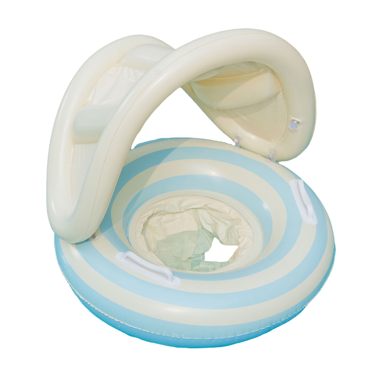 BUERCWS Pool Tubes with Detachable Sunshade, Inflatable Pool Floats ...