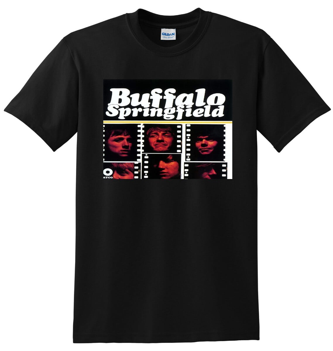 BUFFALO SPRINGFIELD T SHIRT self titled vinyl cd cover SMALL MEDIUM ...