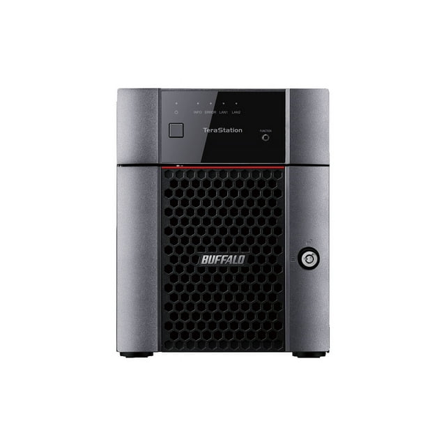 BUFFALO TeraStation Essentials 4-Bay Value Desktop NAS 24TB (4x6TB) Hard Drives Included ...