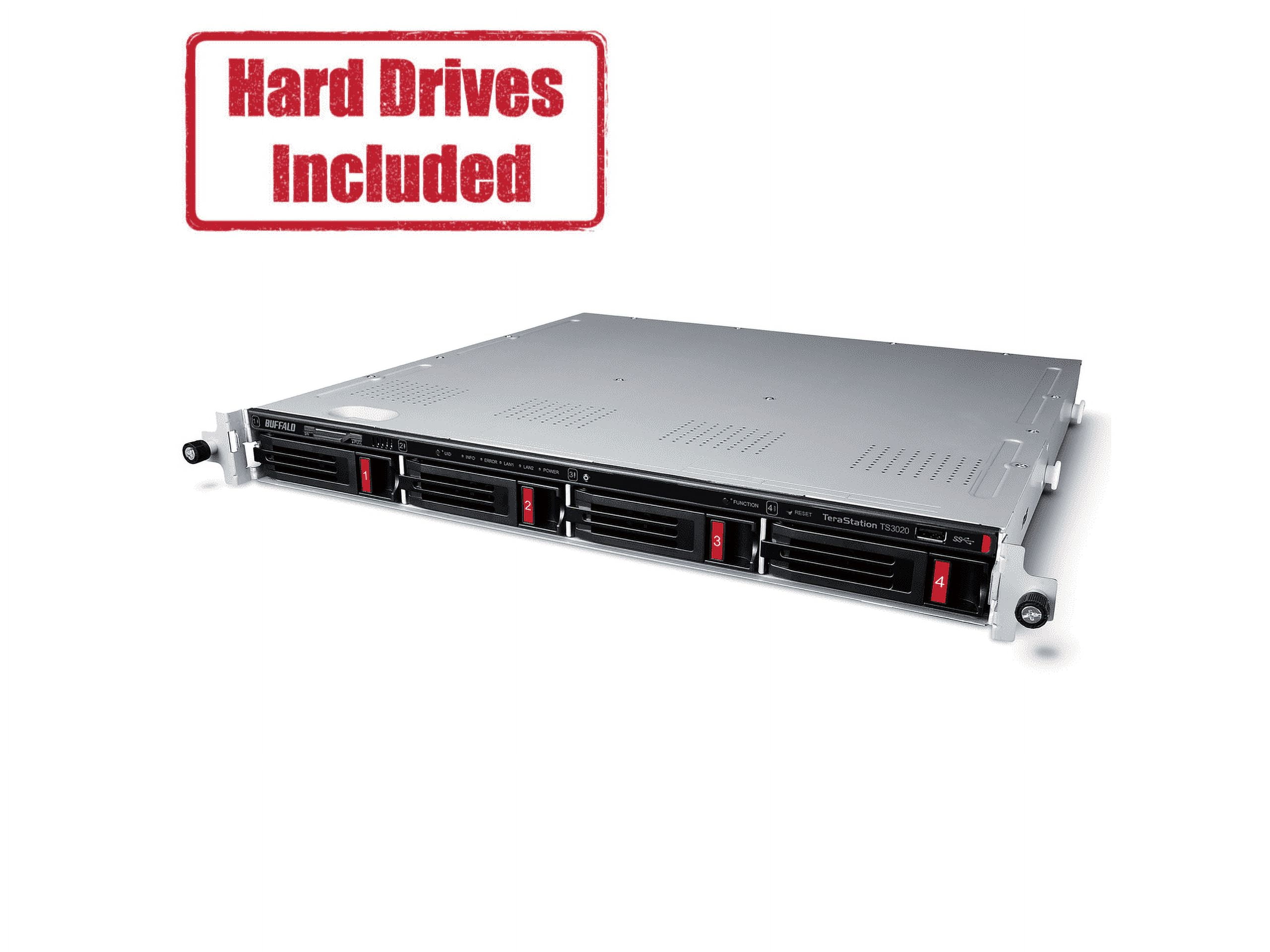 BUFFALO TeraStation TS3420RN3204 4-Bay NAS 32TB (4x8TB) with NAS-Grade ...