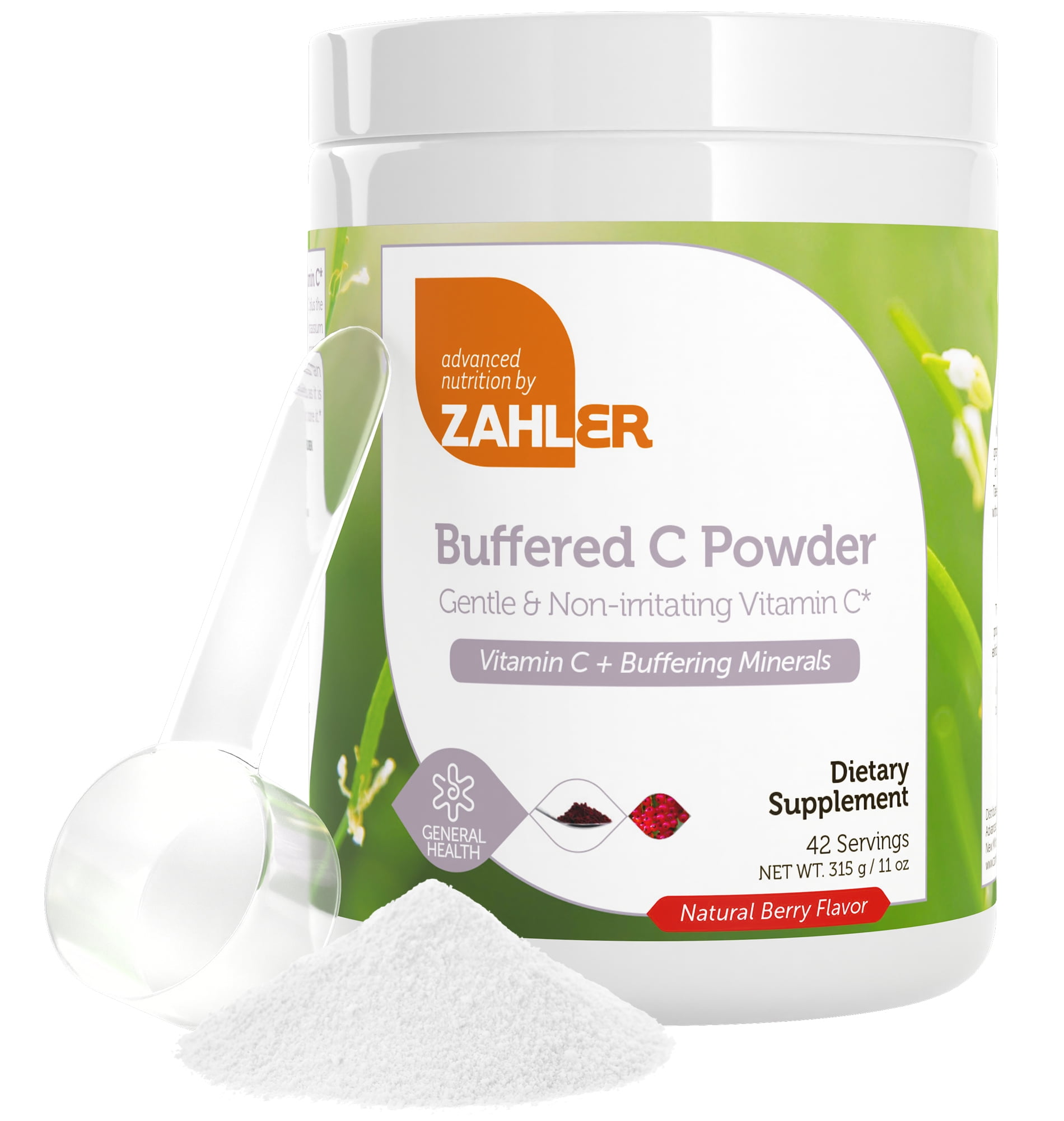 Zahler Buffered Vitamin C Powder - Ascorbic Acid Vitamin C with Calcium ...
