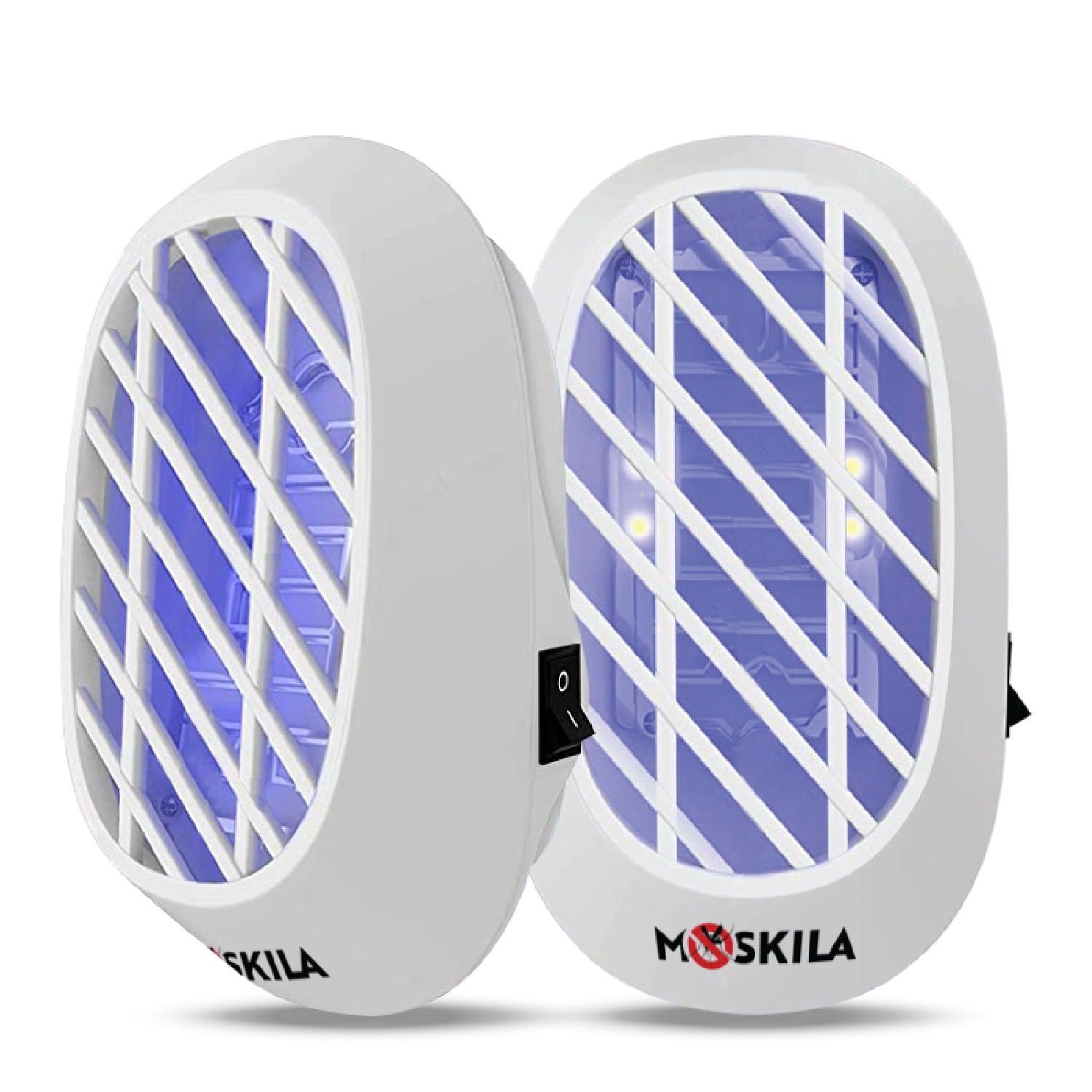 BUG CATCHER - 2-Pack Indoor Bug Zapper - Electric Mosquito Trap ...