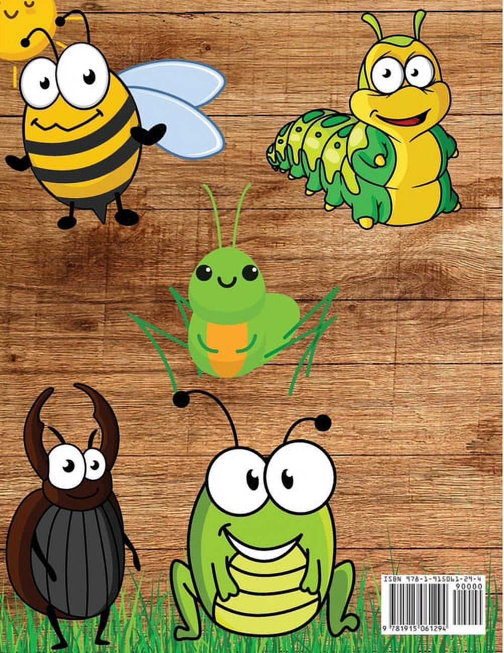 BUG Coloring Book For Kids: Insects Coloring Book for Toddlers and ...