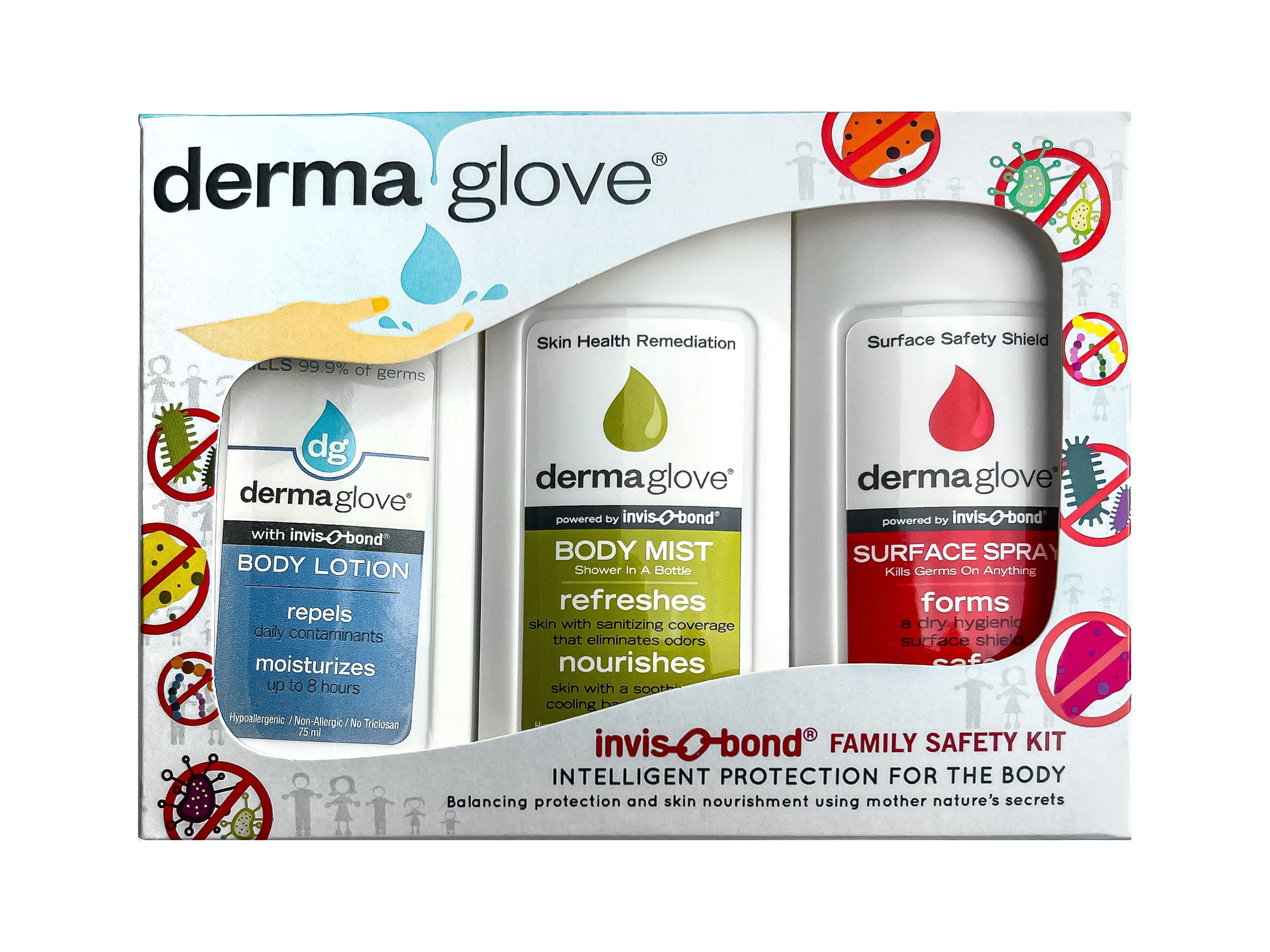 DERMAGLOVE® Custom Hygiene Box Set - FAMILY SAFETY KIT - Walmart.com