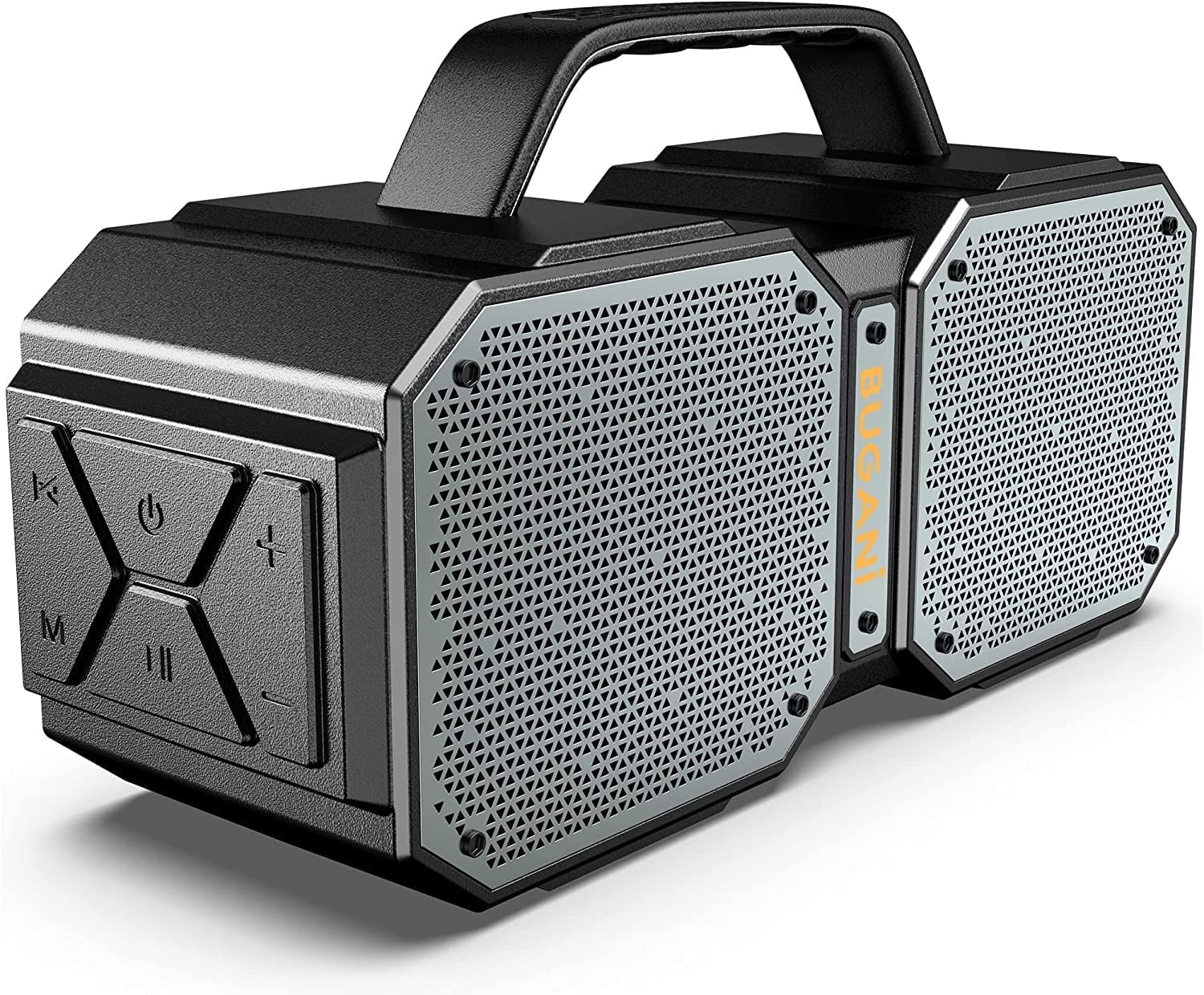 BUGANI Bluetooth Speakers M83 Waterproof Portable Wireless Speaker IPX6 ...