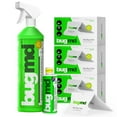 BUGMD Bed Bug Killer Kit: Essential Pest Control Treatment (3 Pack Traps, 1 Pack Concentrate, 32 ...