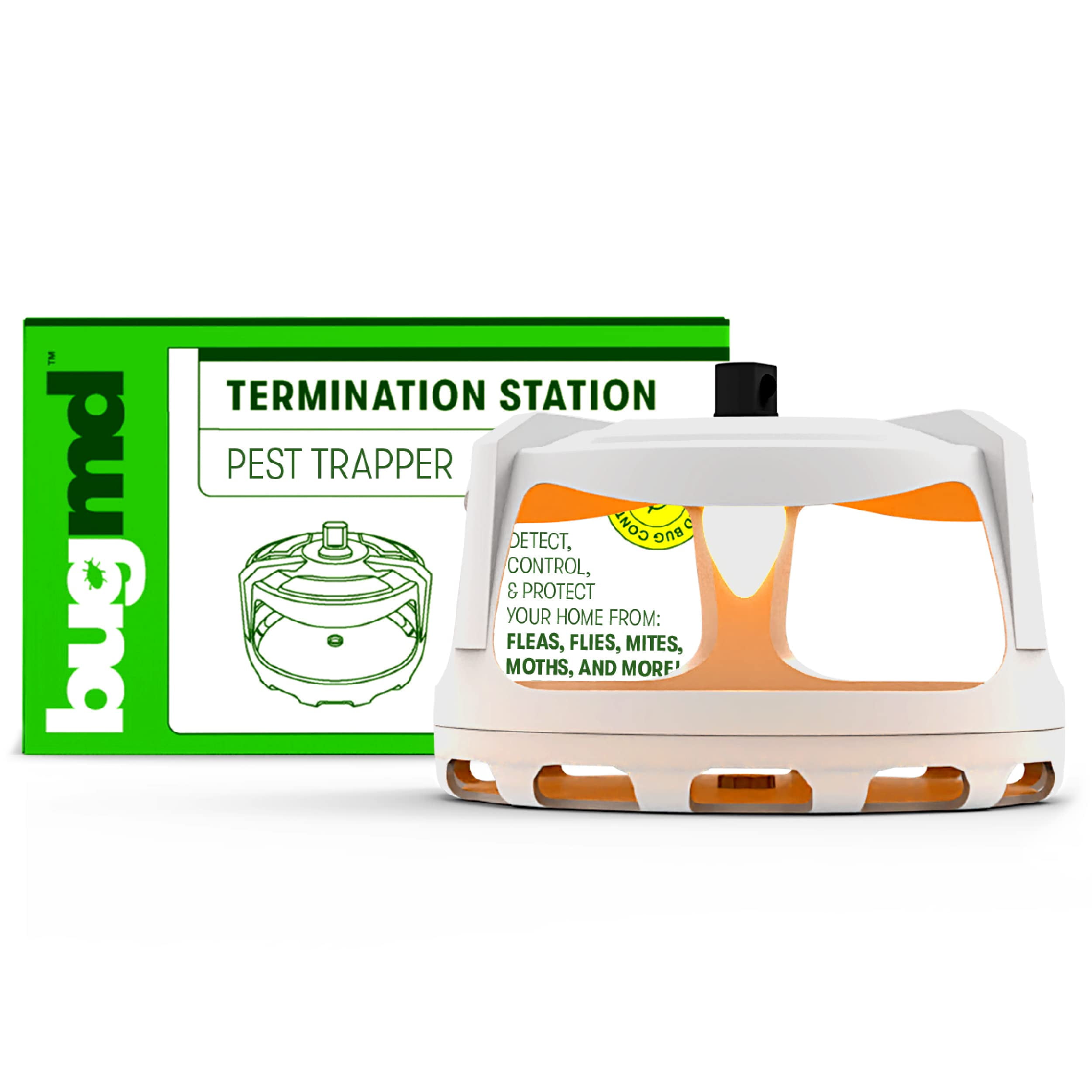 bugmd Termination Station Flea Roach Tick Sticky Trap Indoor Pest Trap ...