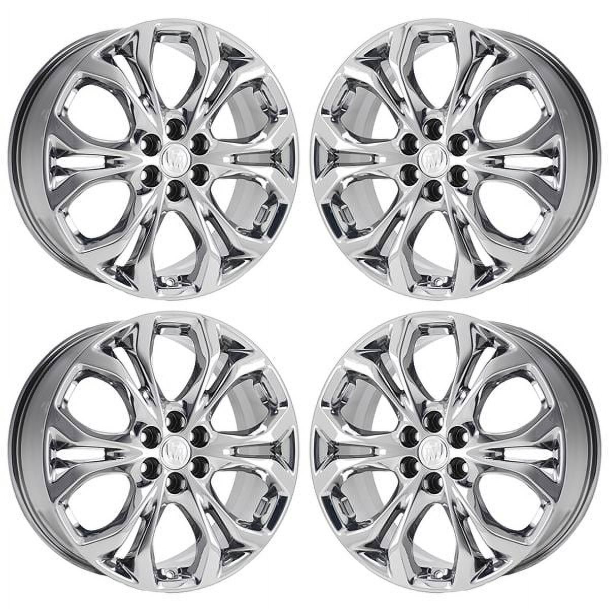 BUICK ENCLAVE 2018 - 2021 PVD BRIGHT CHROME Factory OEM Wheels Rims ...