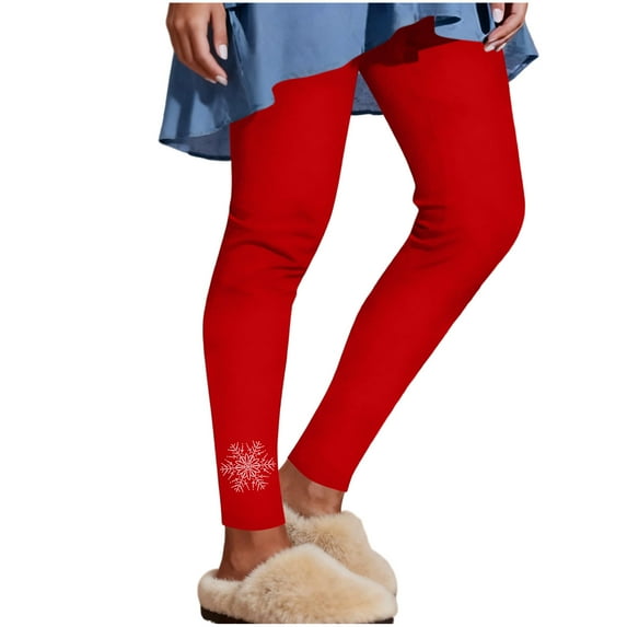 BUIGTTKLOP Christmas High Waisted Leggings for Women Graphic Print Yoga ...