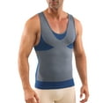 BUIGTTKLOP Men's Compression Shirt Slim Fitted Workout Vest Tight Belly ...