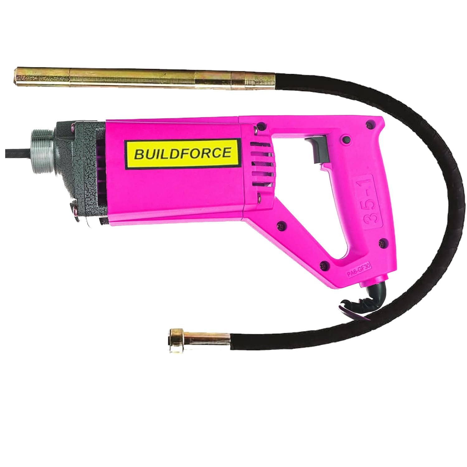 BUILDFORCE 1250WATT Concrete Vibratoriron Machine With 2Mtr Needle Electric Concrete Vibrator ...