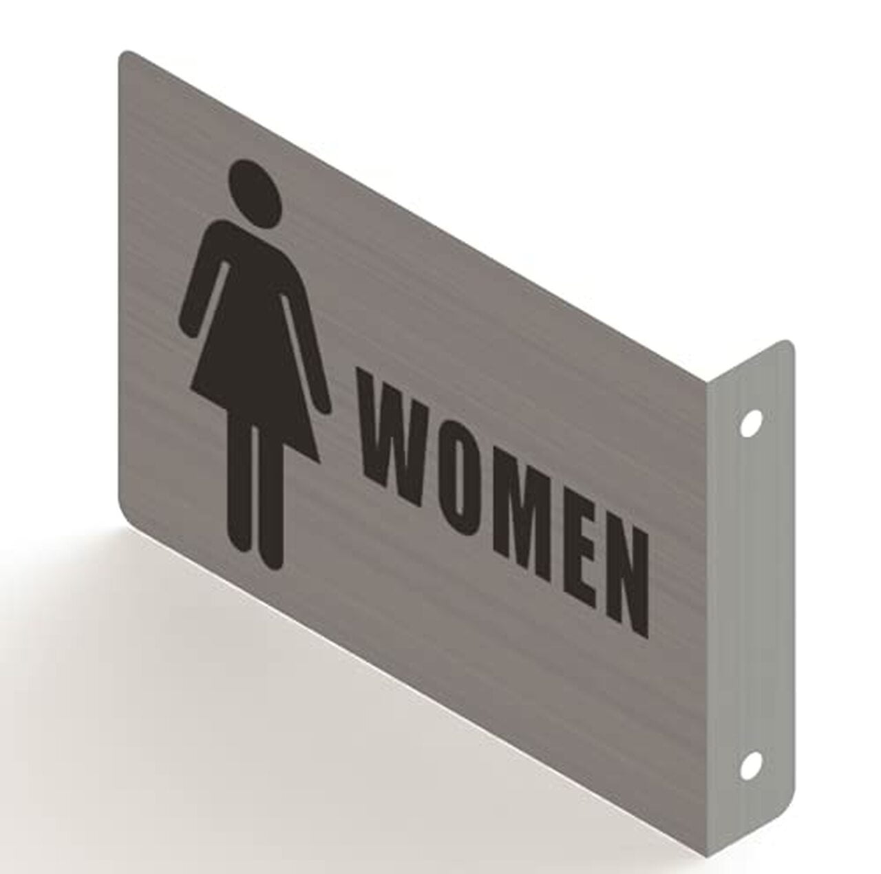 BUILDINGSIGNS.COM Woman Restroom Projection Sign- Woman Restroom 3D ...