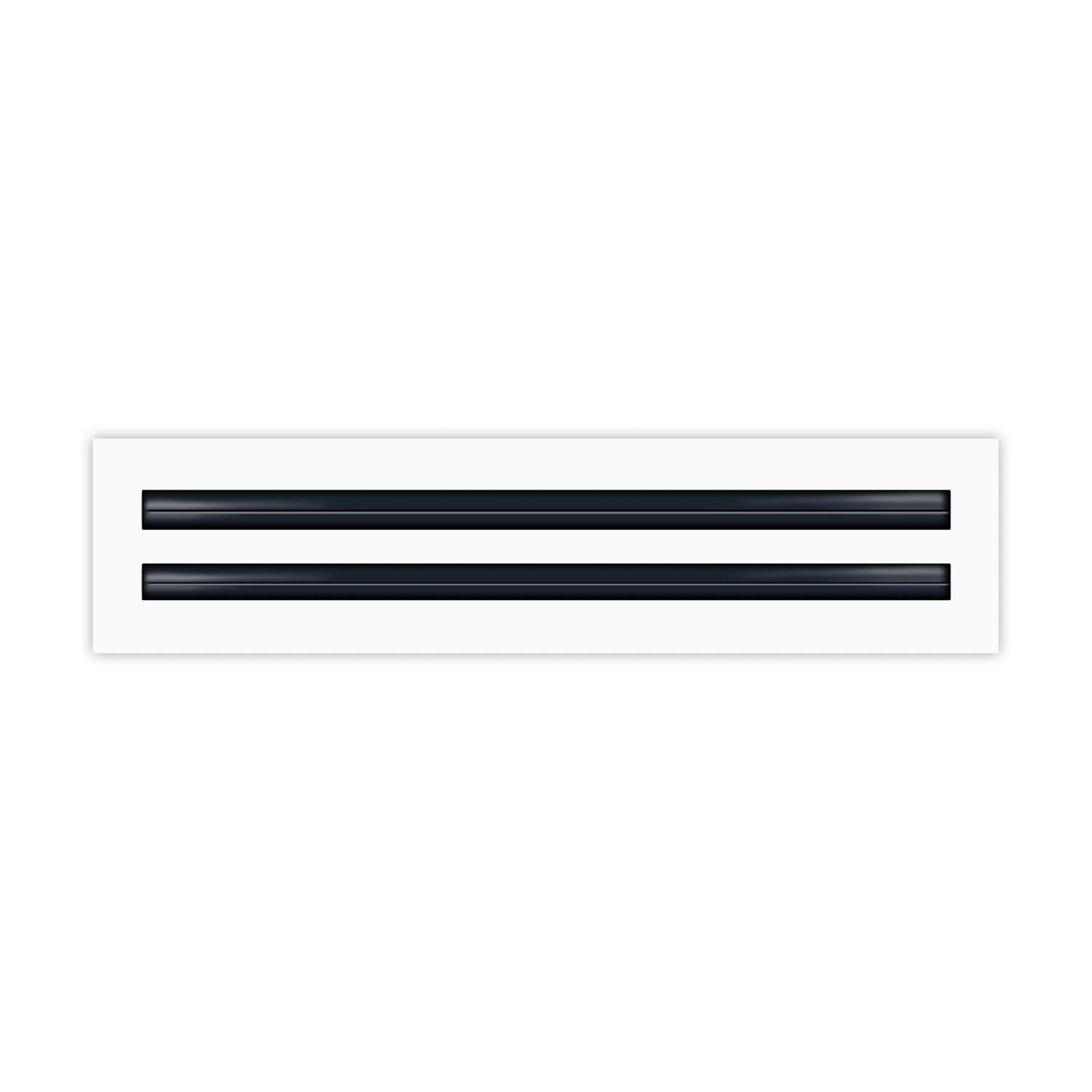 BUILDMART - 18" Linear Slot Diffuser - (2 Slot) Double Slot - White ...