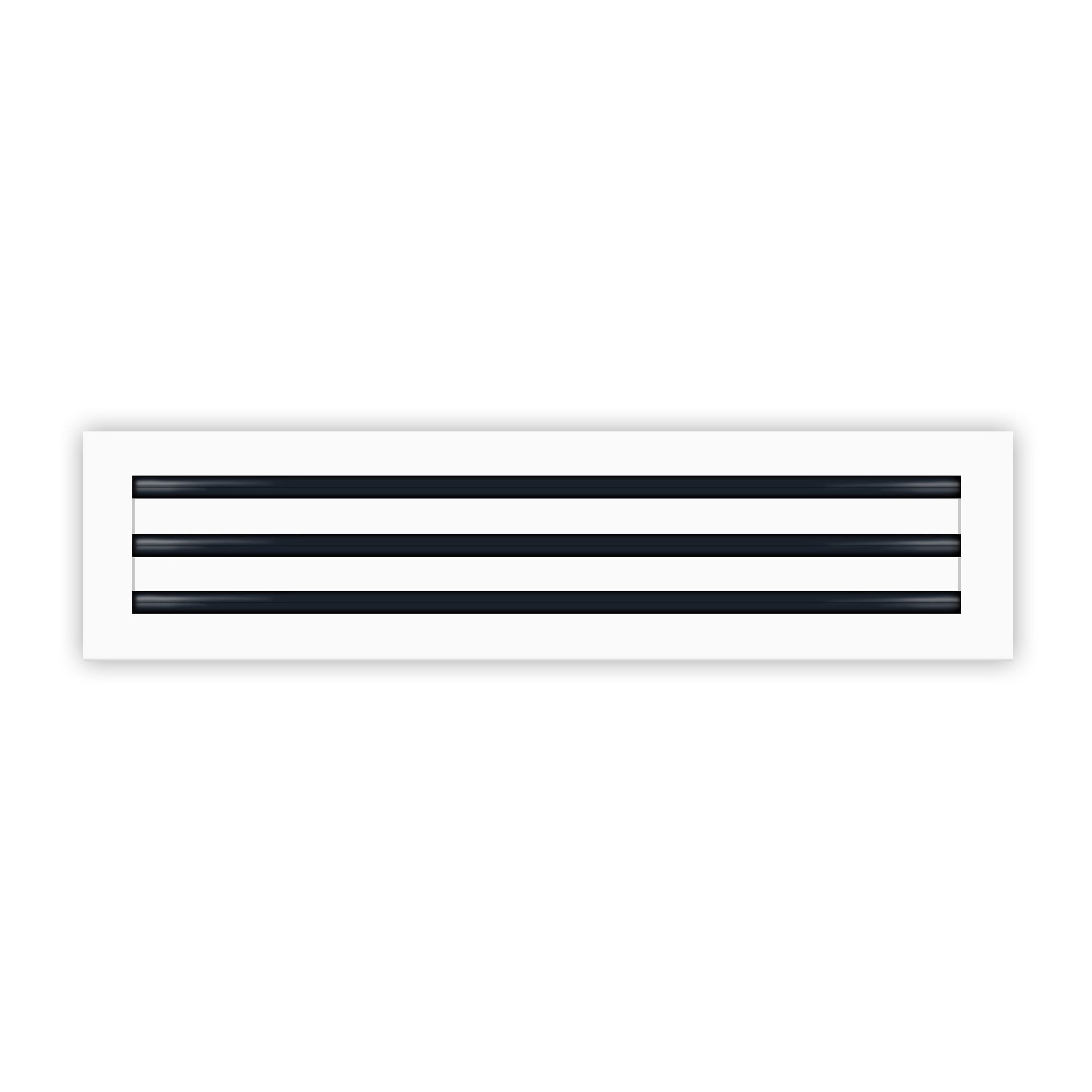 BUILDMART - 24x6 Modern AC Vent Cover - Decorative White Air Vent ...