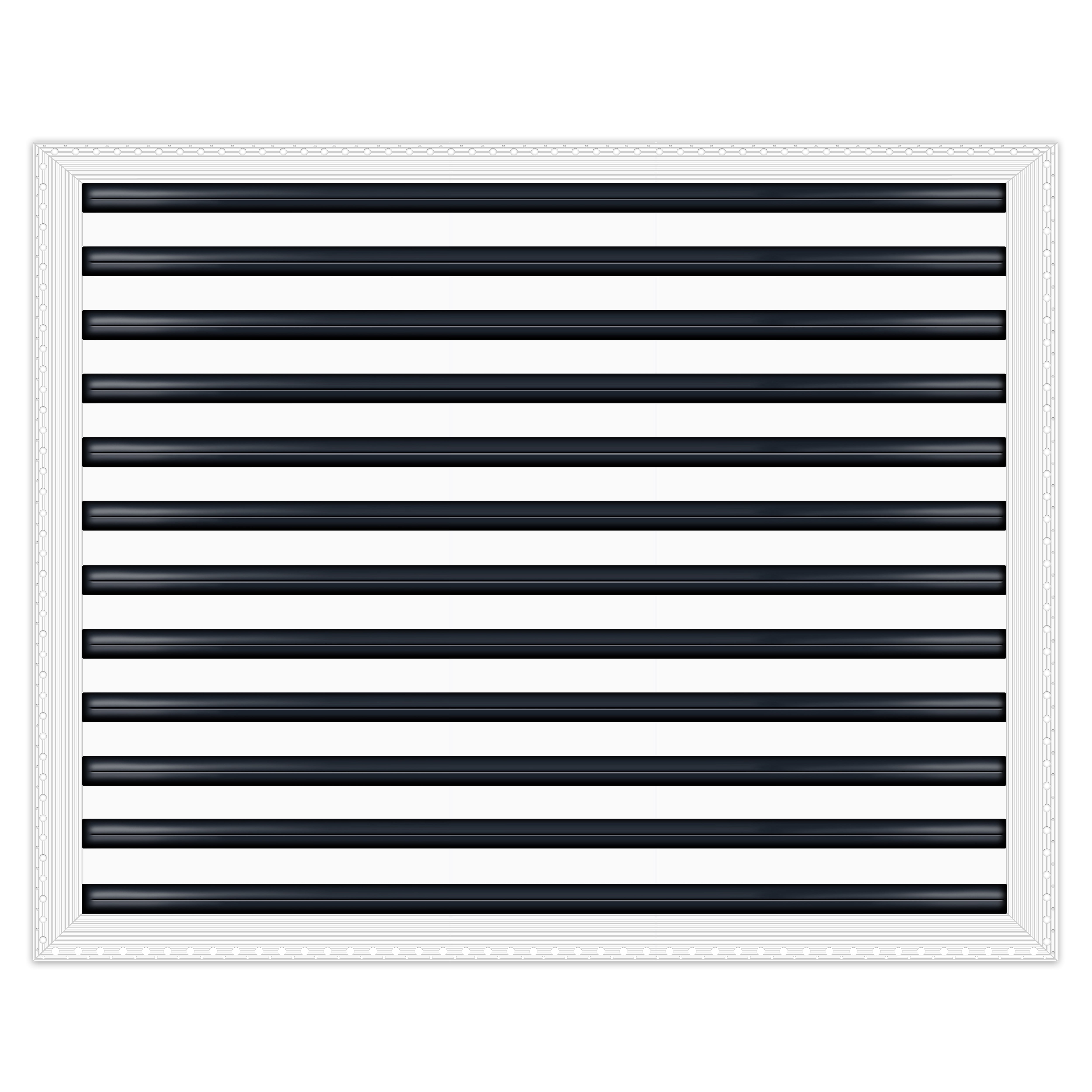 BUILDMART - 30x24 Mud In Air Vent Cover - Drywall Mud-in White Air Vent ...