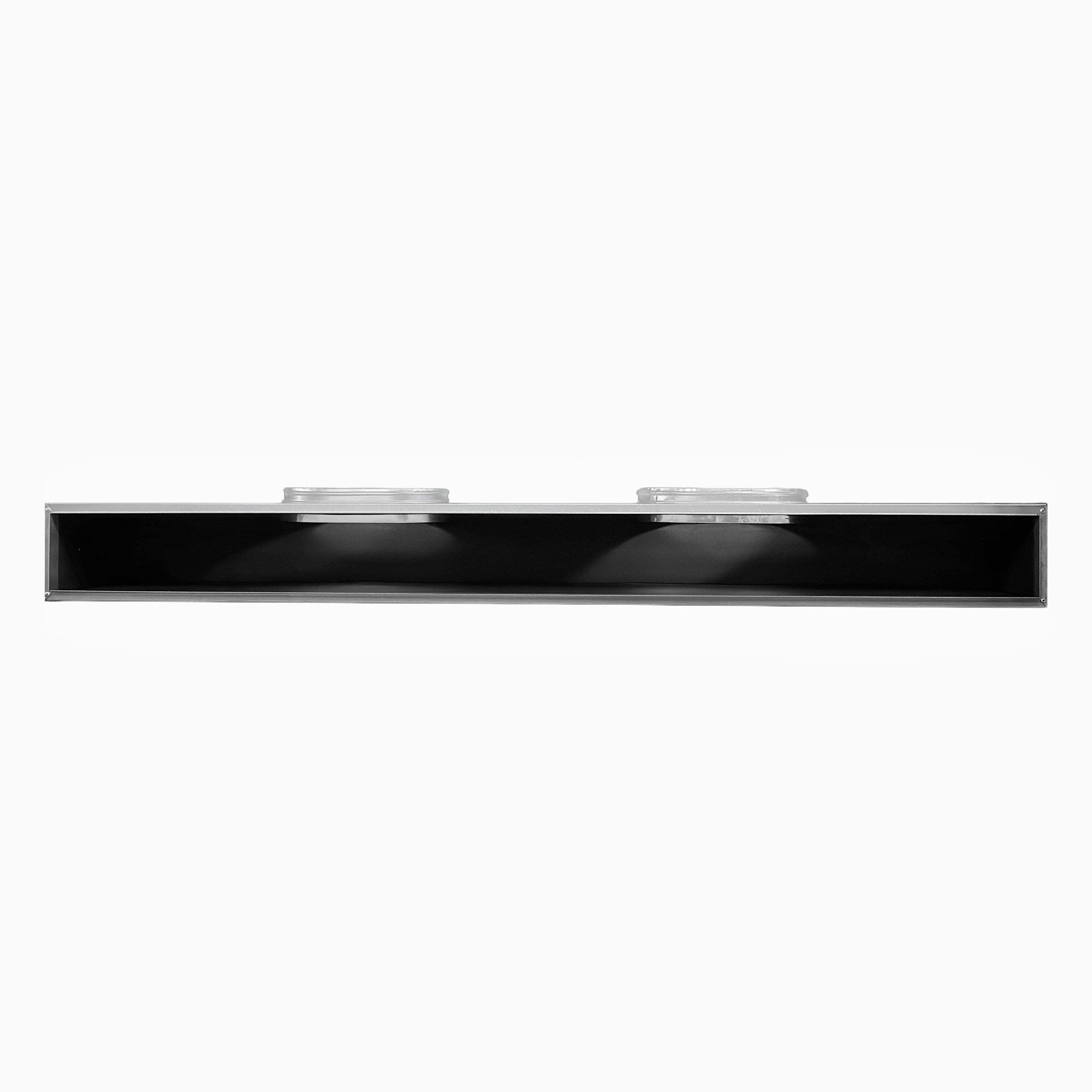 BUILDMART - 60" Plenum Box for [60" Linear Slot Diffuser - 3 Slot ...