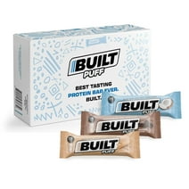 BUILT Bar Puff Protein Bar with 17g High Protein and Collagen, Gluten ...