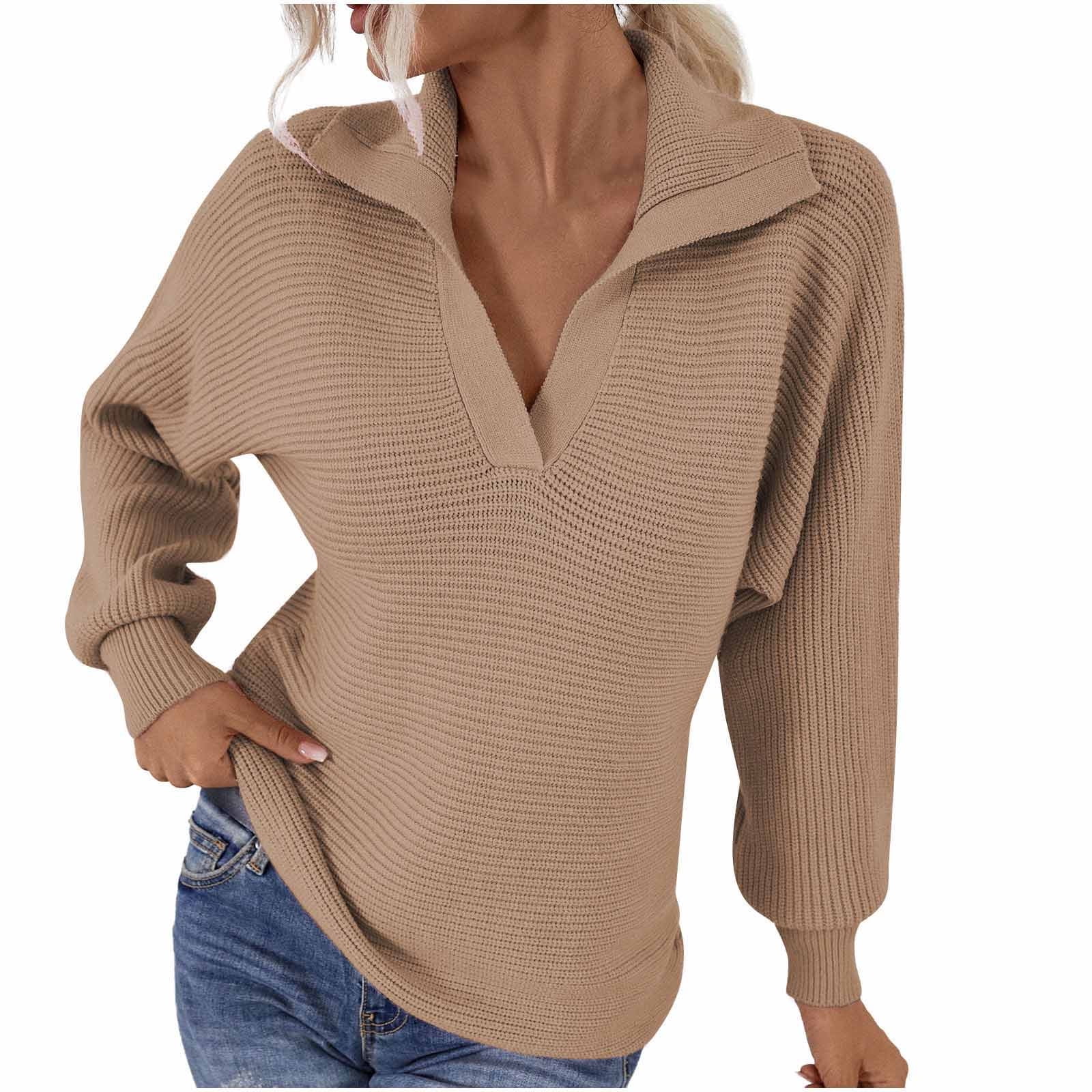 BUIgtTklOP Winter Savings Sweaters for Women Clearance Women'S Autumn ...