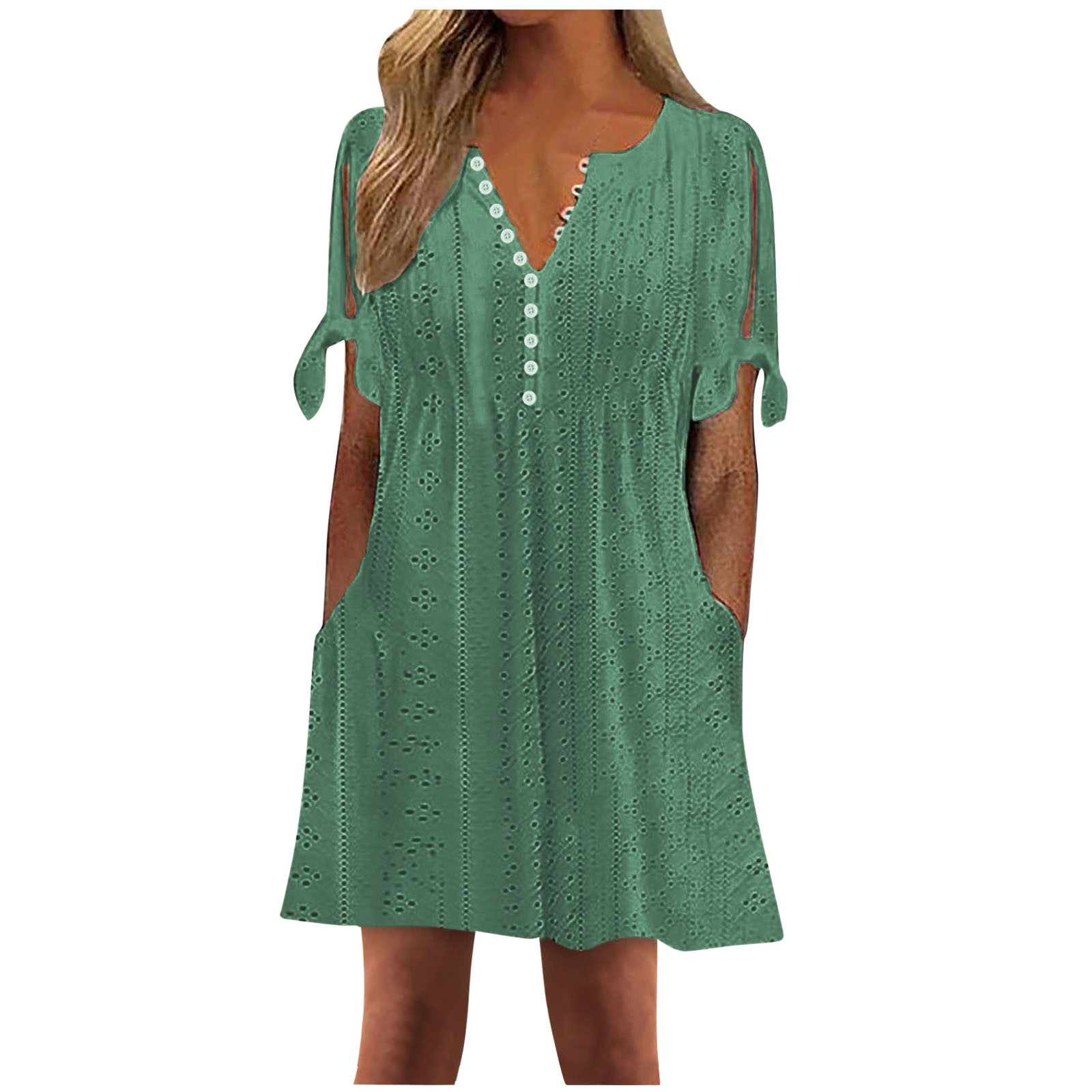 BUIgtTklOP Womens Bohemian Maxi Midi Dress 2024 Trendy Boho Dresses V ...