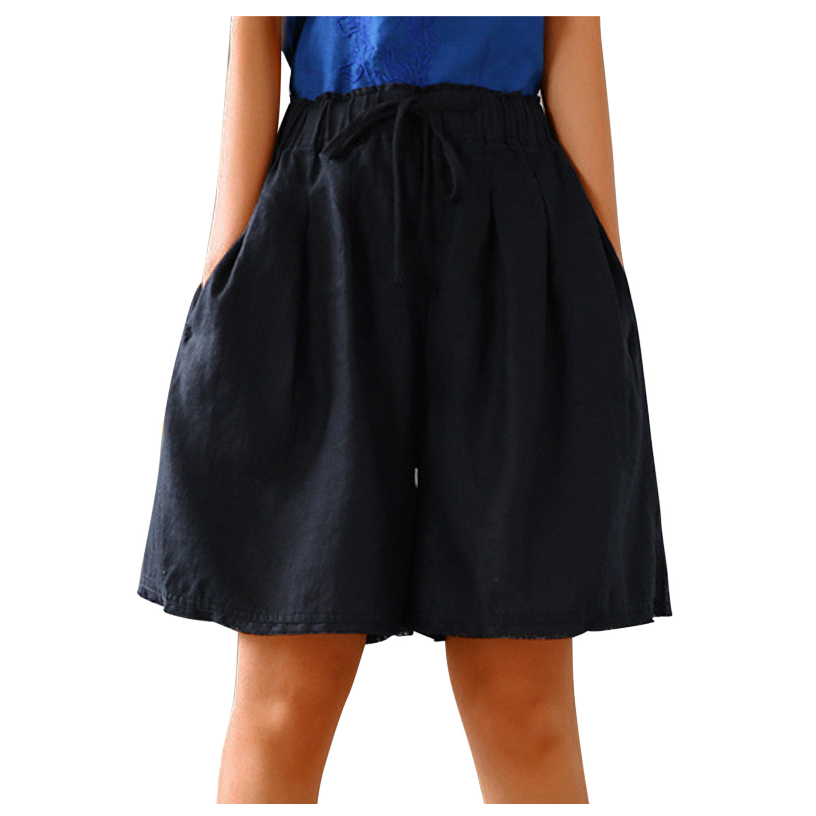 Buigttklop Short for Women 2024,Women Ladies Pants Streetwear Elastic ...