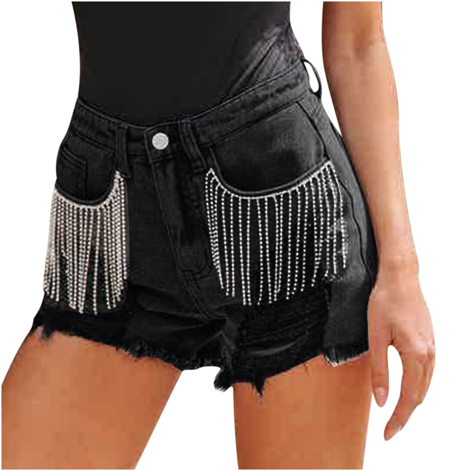 BUIgtTklOP no boundaries Women'S Short Plus Size Women'S Summer Chain ...