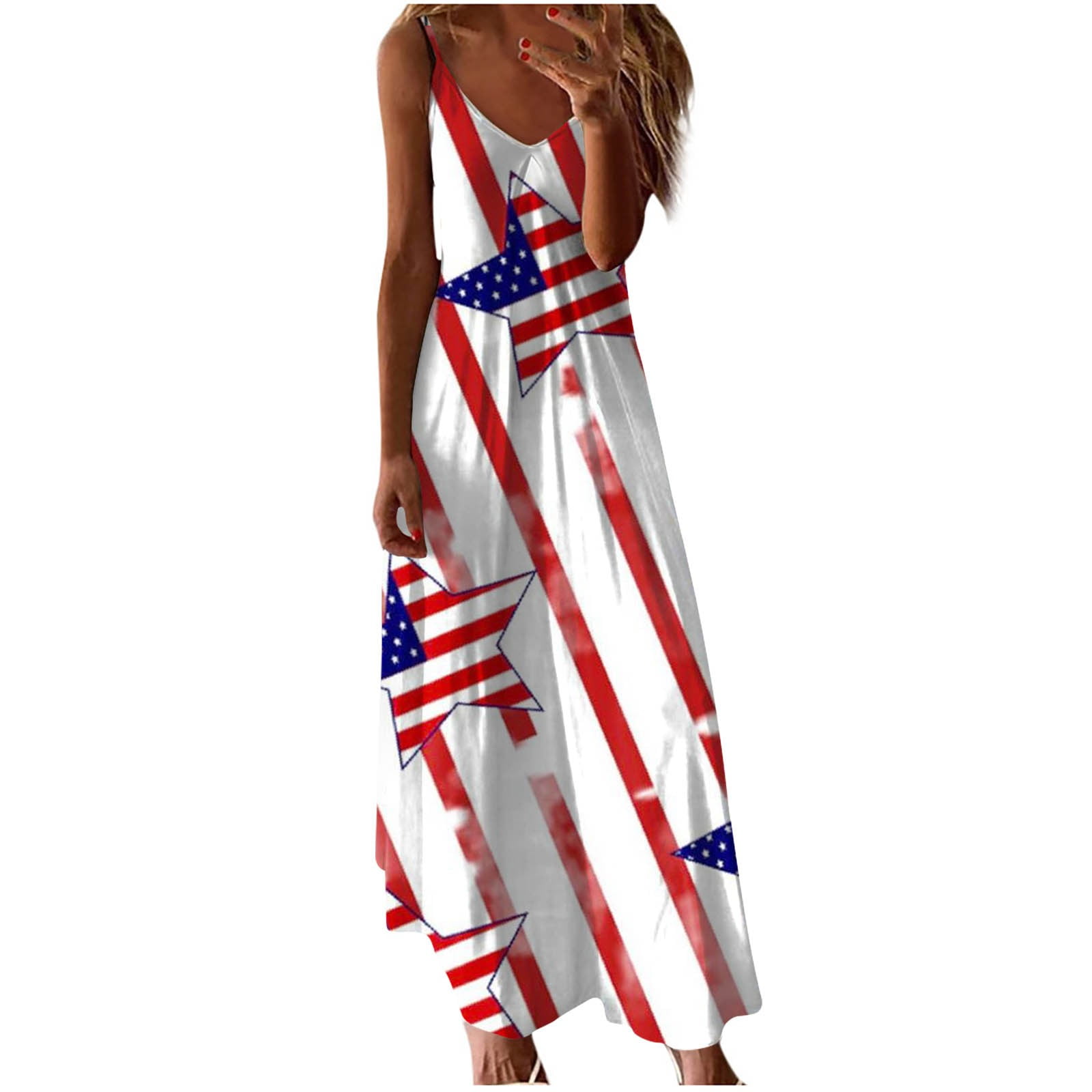 BUIgtTklOP Independence Day Dresses for Women Clearacne 2024,Women's ...
