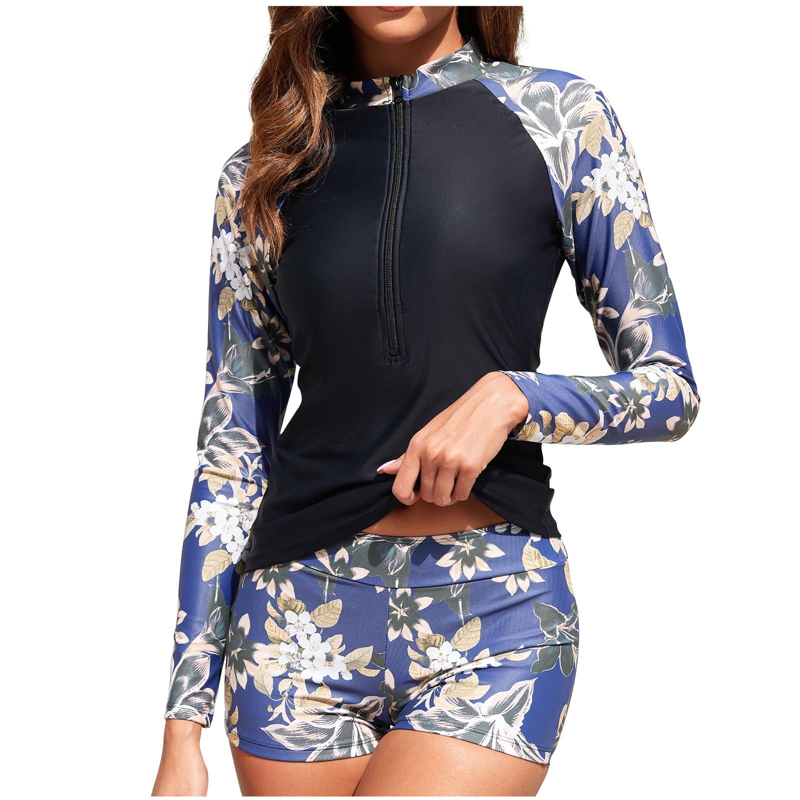 BUIgtTklOP Women One Piece Bathing Suit Crisscross Back Slimming ...