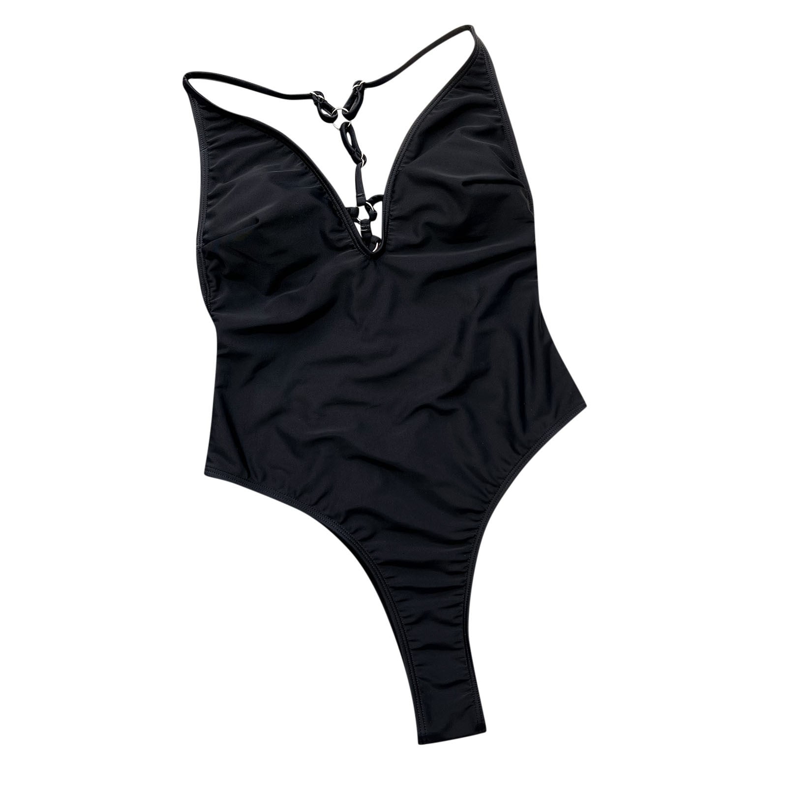 BUIgtTklOP Women Sexy Tummy Control One Piece Swimsuits Halter Push Up ...