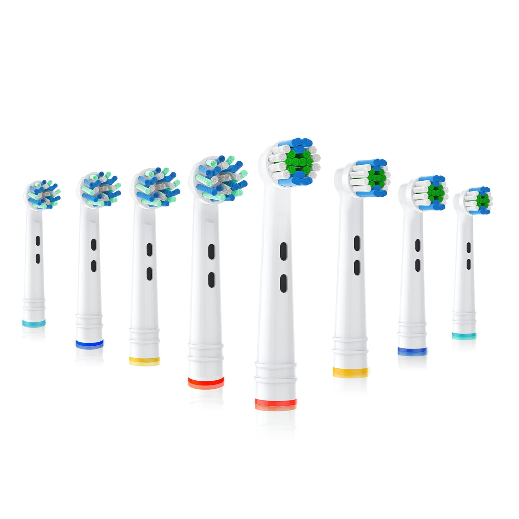 BUKURII Toothbrush Replacement Heads RRF12 Fit for Oral B Braun ...