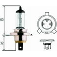 BULB 24V 100/90W P43T T4. - Walmart.com