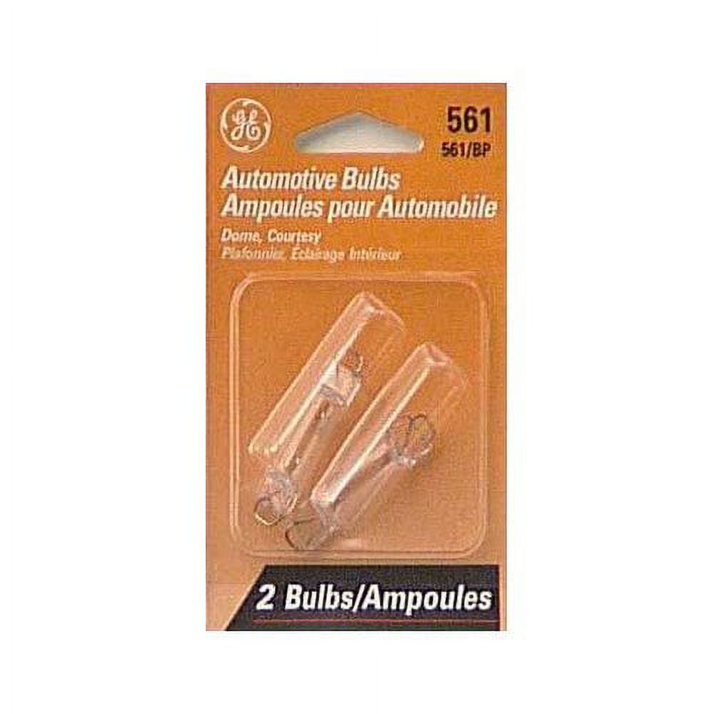BULB CAR 561-BP 12V CD2 by G.E. LIGHTING MfrPartNo 12358 - Walmart.com