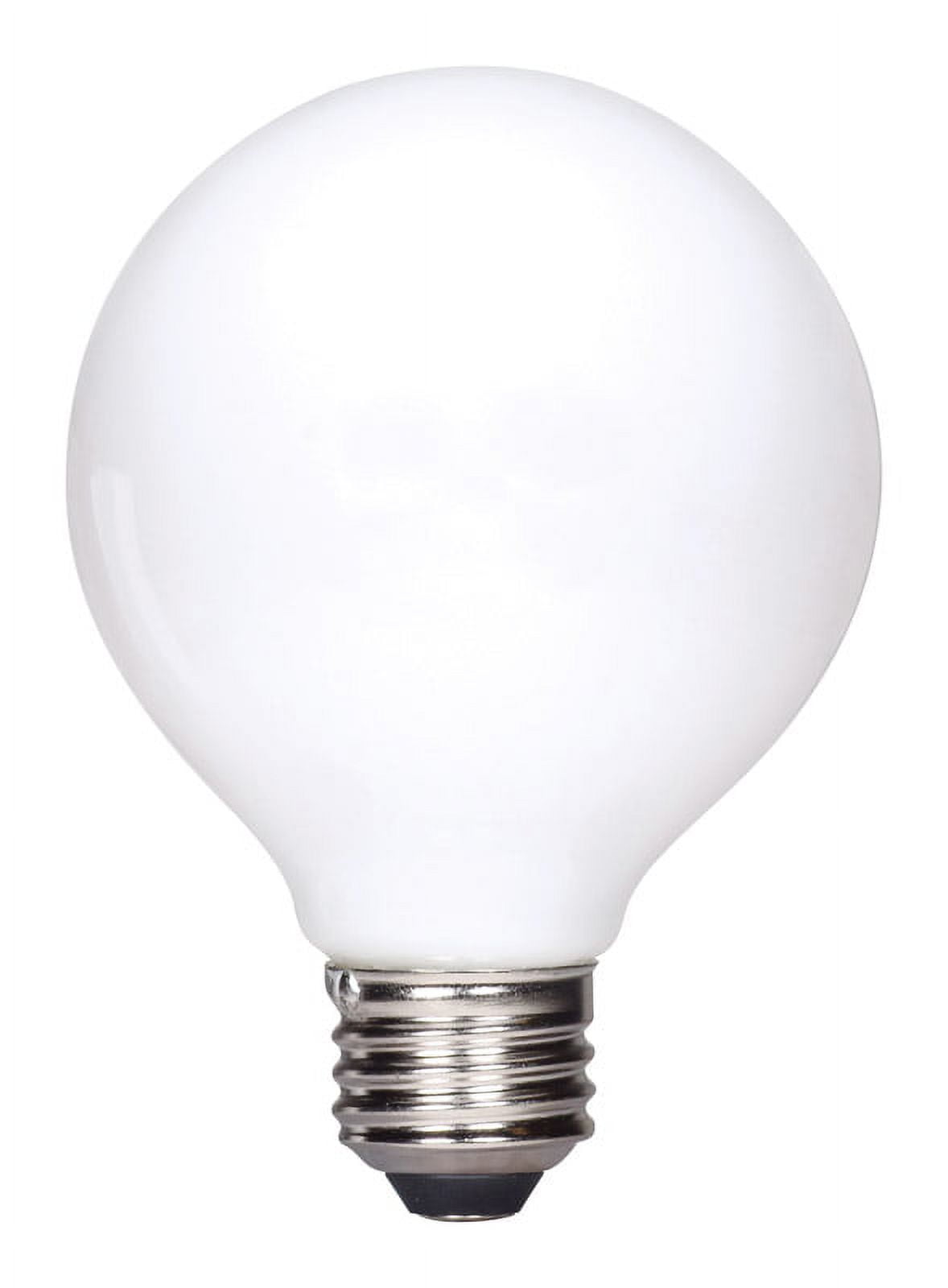 Satco S9827 Medium Light Bulb Finish 4 38 inches Base Soft White ...