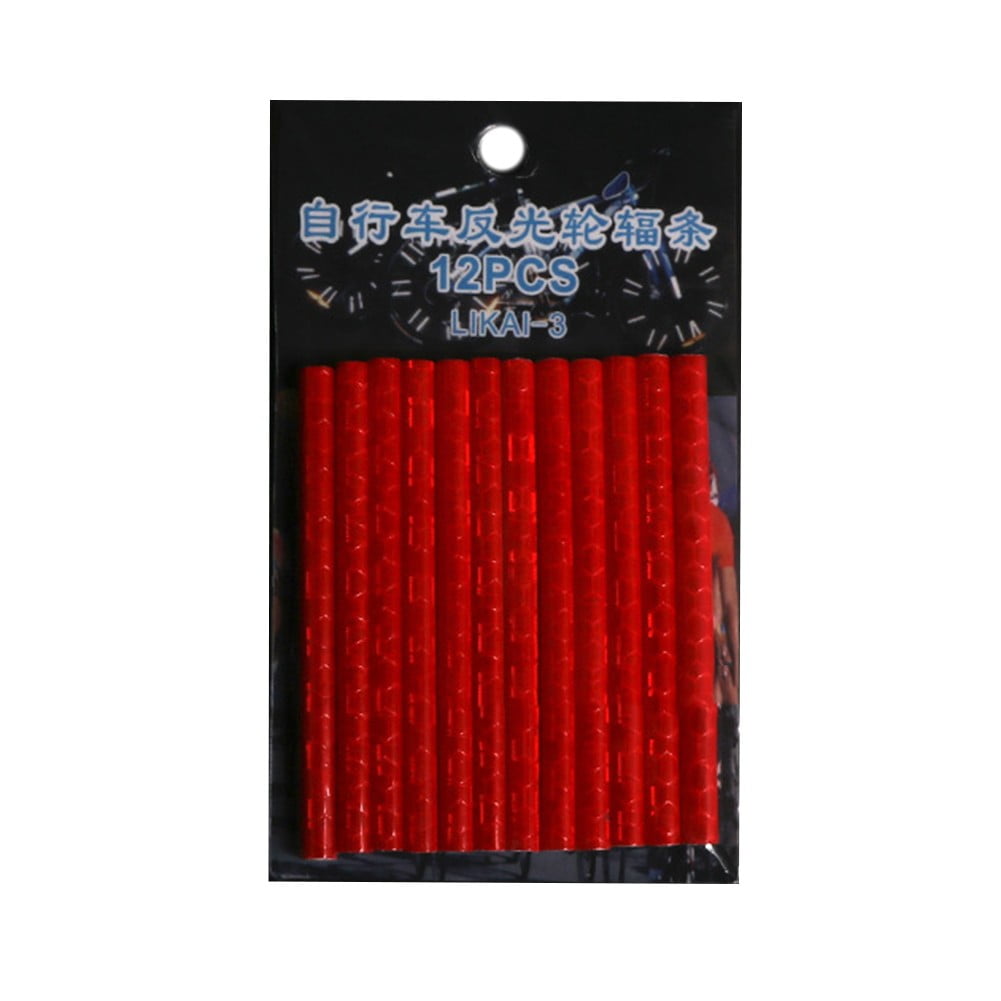 BULESON Reflective Wheel Strips for Personalized Bike Customization and ...