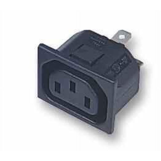 BULGIN LIMITED - IEC Panel Socket Snap Fit Black - Walmart Business ...