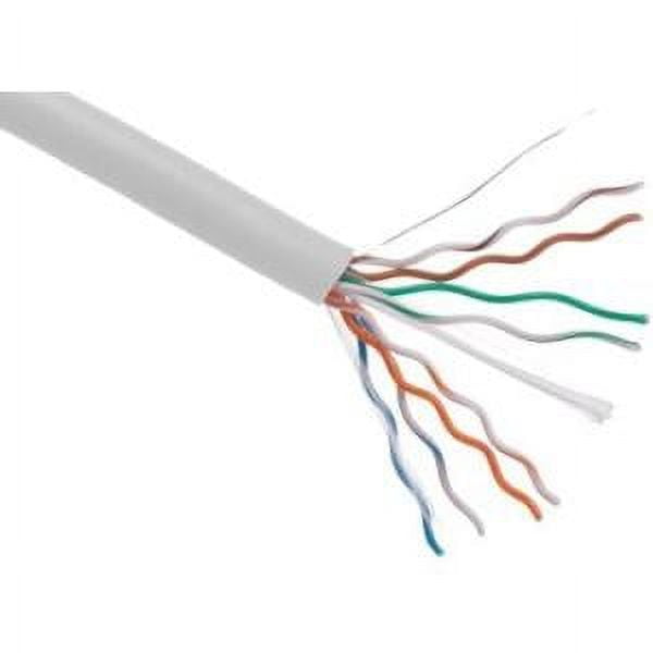 BULK 1000FT CAT6A WHT 23AWG 4-PAIR SOLID CONDUCTOR 650MHZ - Walmart.com