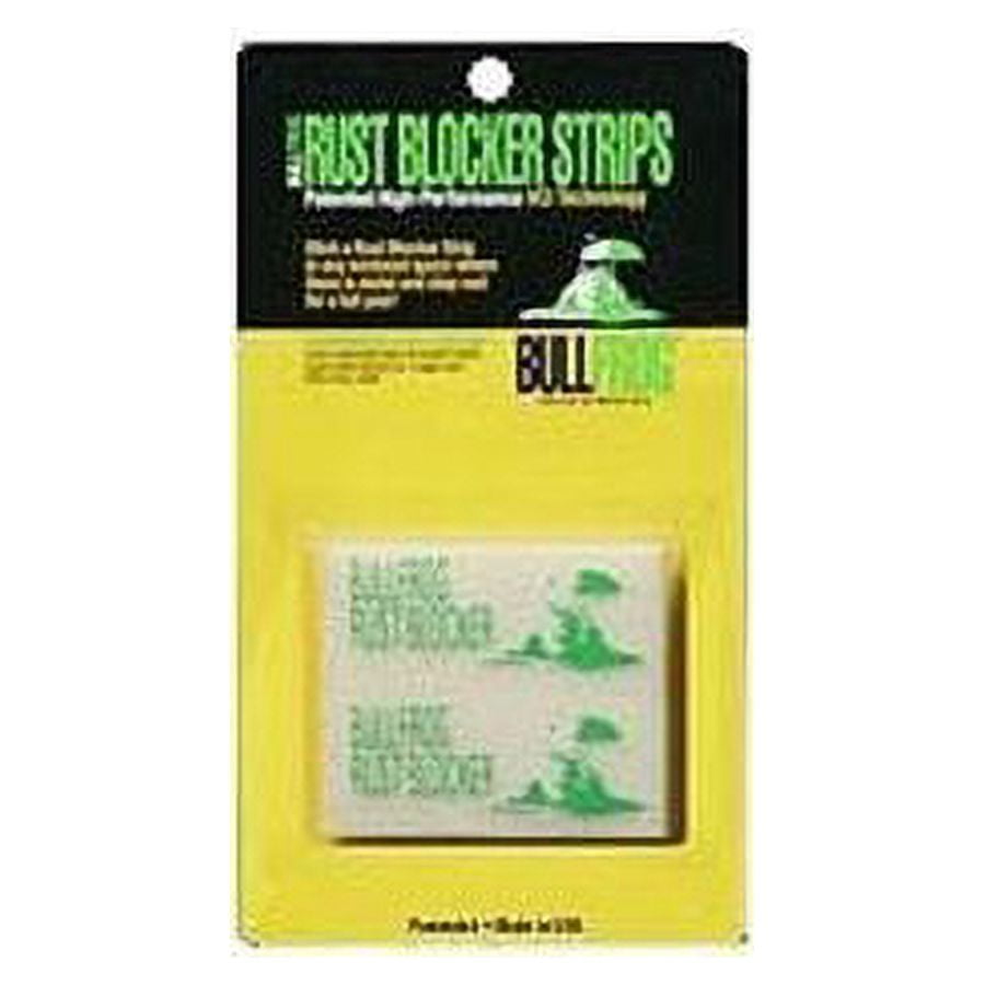 BULL FROG RUST BLOCKER STRIPS RUST INHIBITOR PROTECTS 1 CU FT 6PK ... BULL FROG RUST BLOCKER STRIPS RUST INHIBITOR PROTECTS 1 CU FT 6PK ...