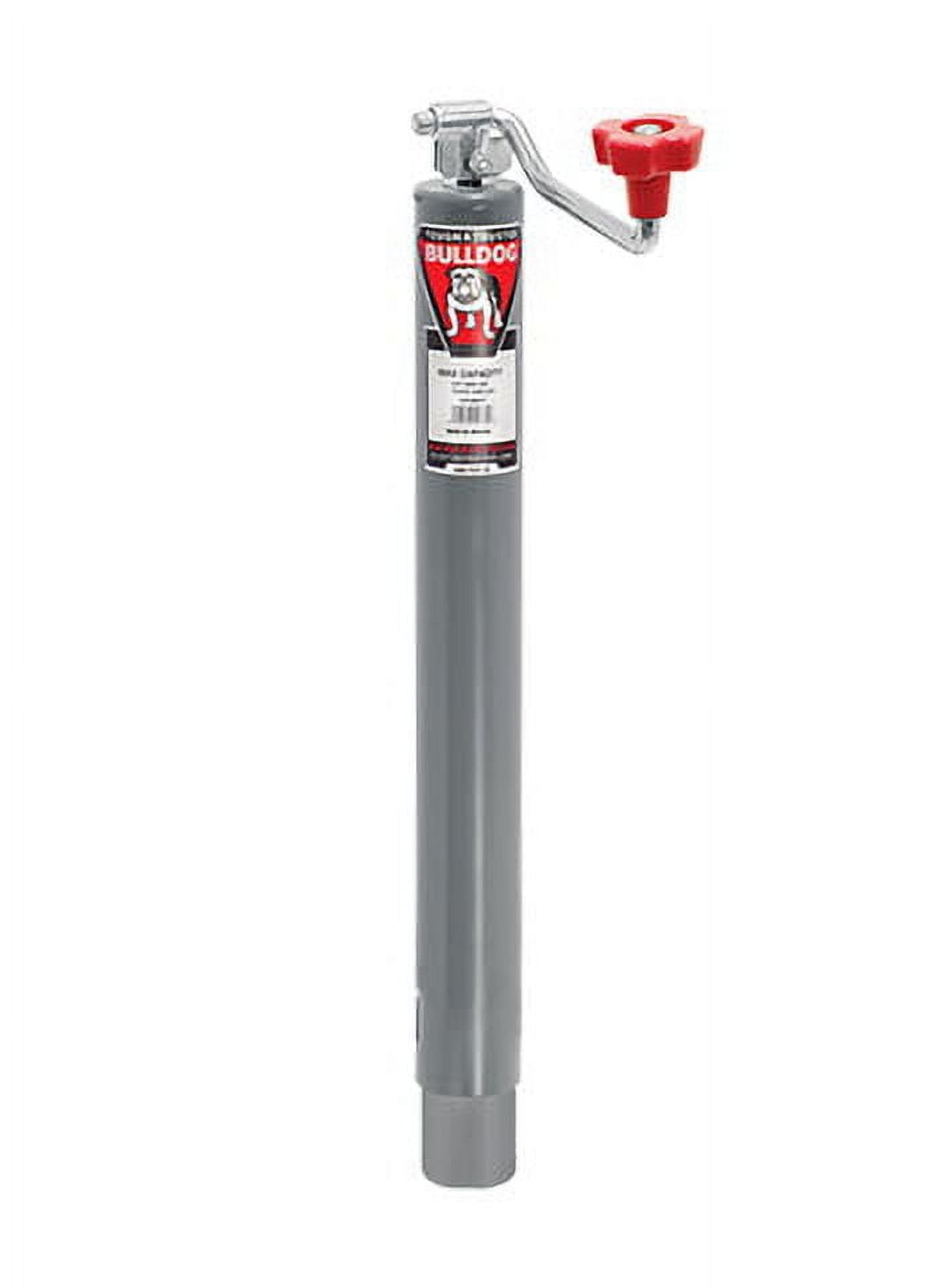 BULLDOG Heavy Duty Round Trailer Jack, 5,000 lbs Lift Capacity, Topwind ...