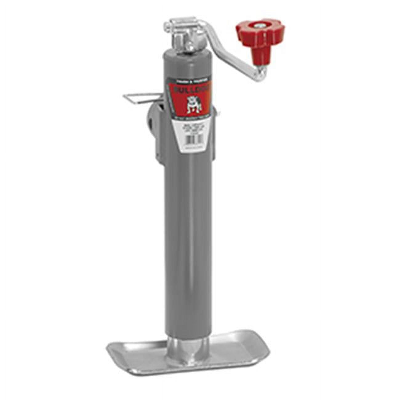 BULLDOG 178110 Round Trailer Jack, Side Mount, 5,000 lbs. Lift Capacity ...