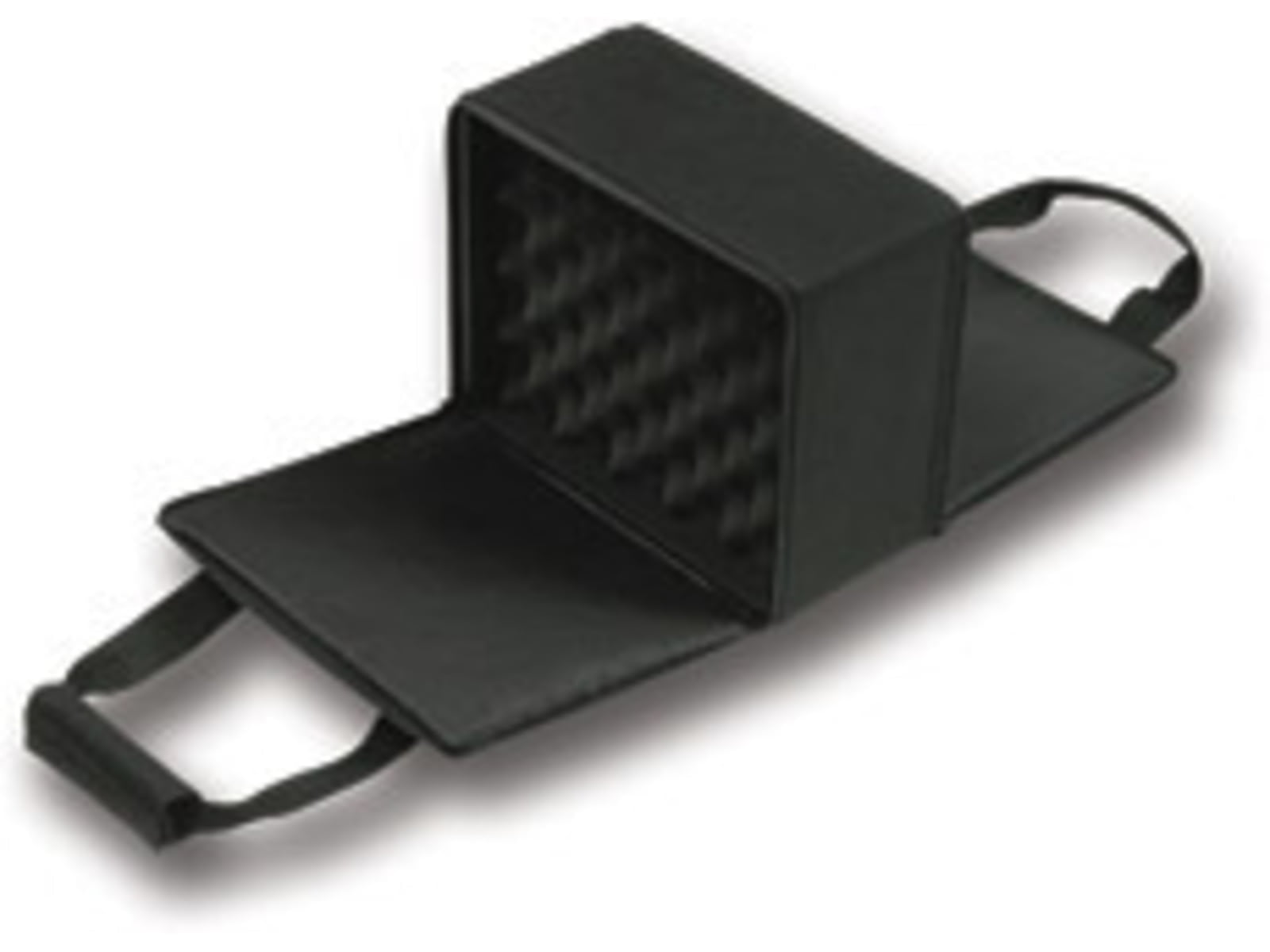 BULLDOG DOUBLE-SIDED PISTOL CASE HARD COMP W/PADDED NYLON SHELL BLACK ...