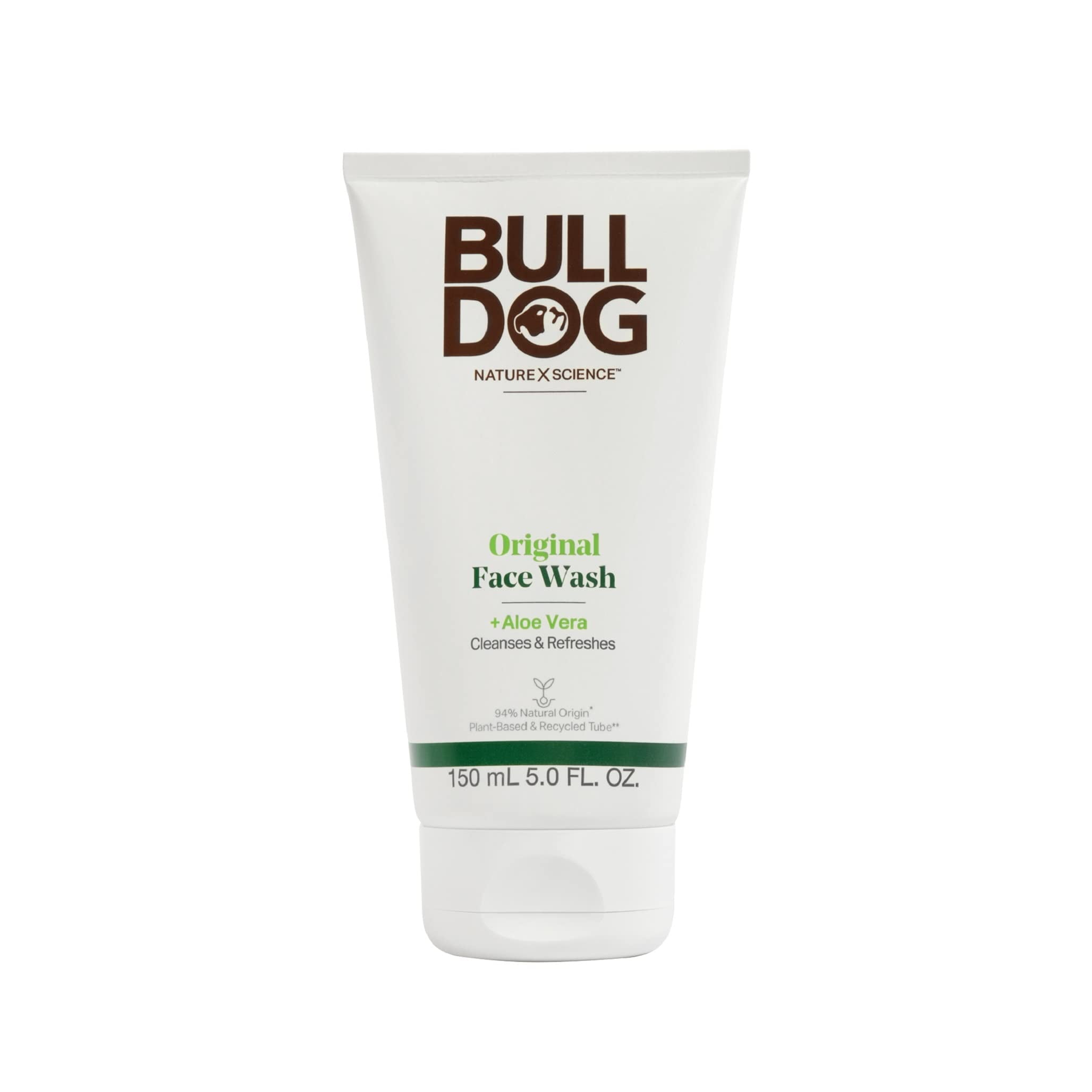 BULLDOG Mens Skincare and Grooming, HYZ01 Original Face Wash/Scrub, 5 ...