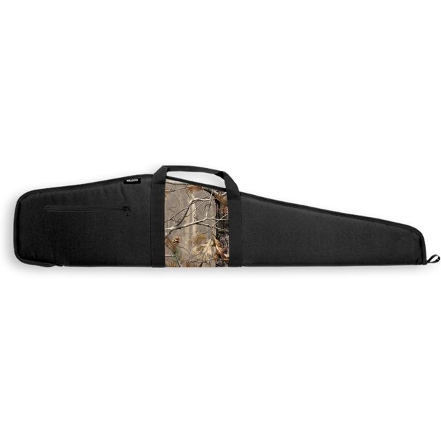 BULLDOG PANEL SCOPED RIFLE CASE 44" NYLON BLACK W/REALTREE AP PANEL ...