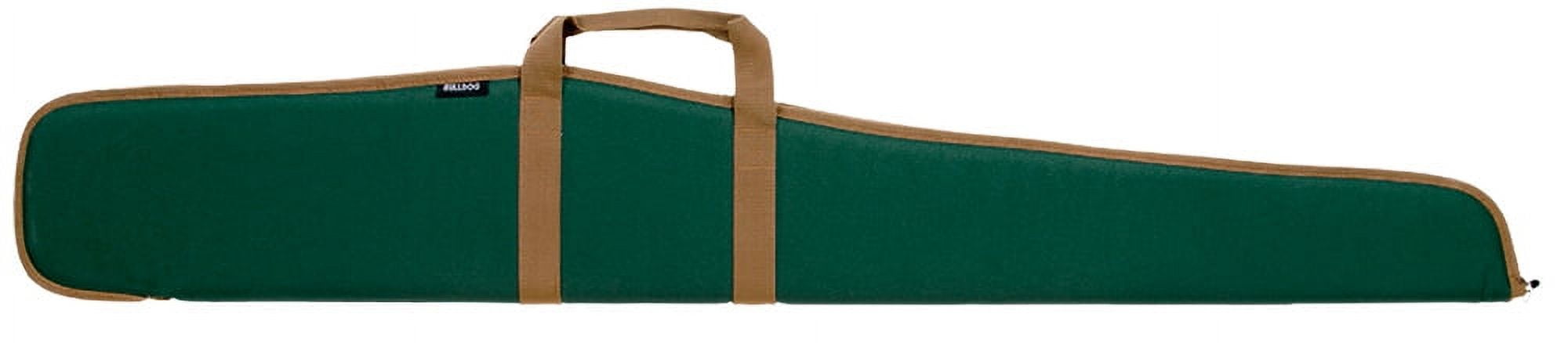 BULLDOG PIT BULL SHOTGUN CASE 52" WEATHER RESISTANT NYLON GREEN/CAMEL ...