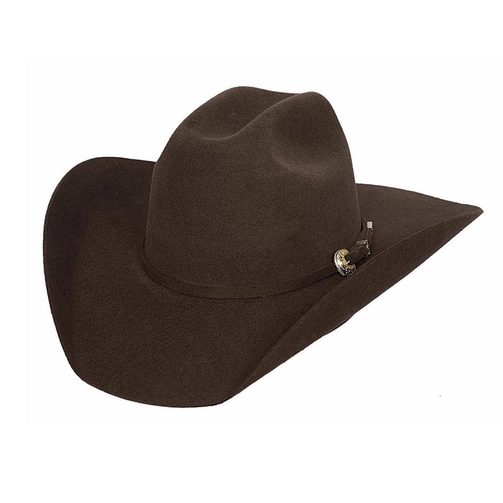 BULLHIDE Adult Male Kingman 4x Cowboy Hat, Color: Chocolate, Size: 7 1/ ...