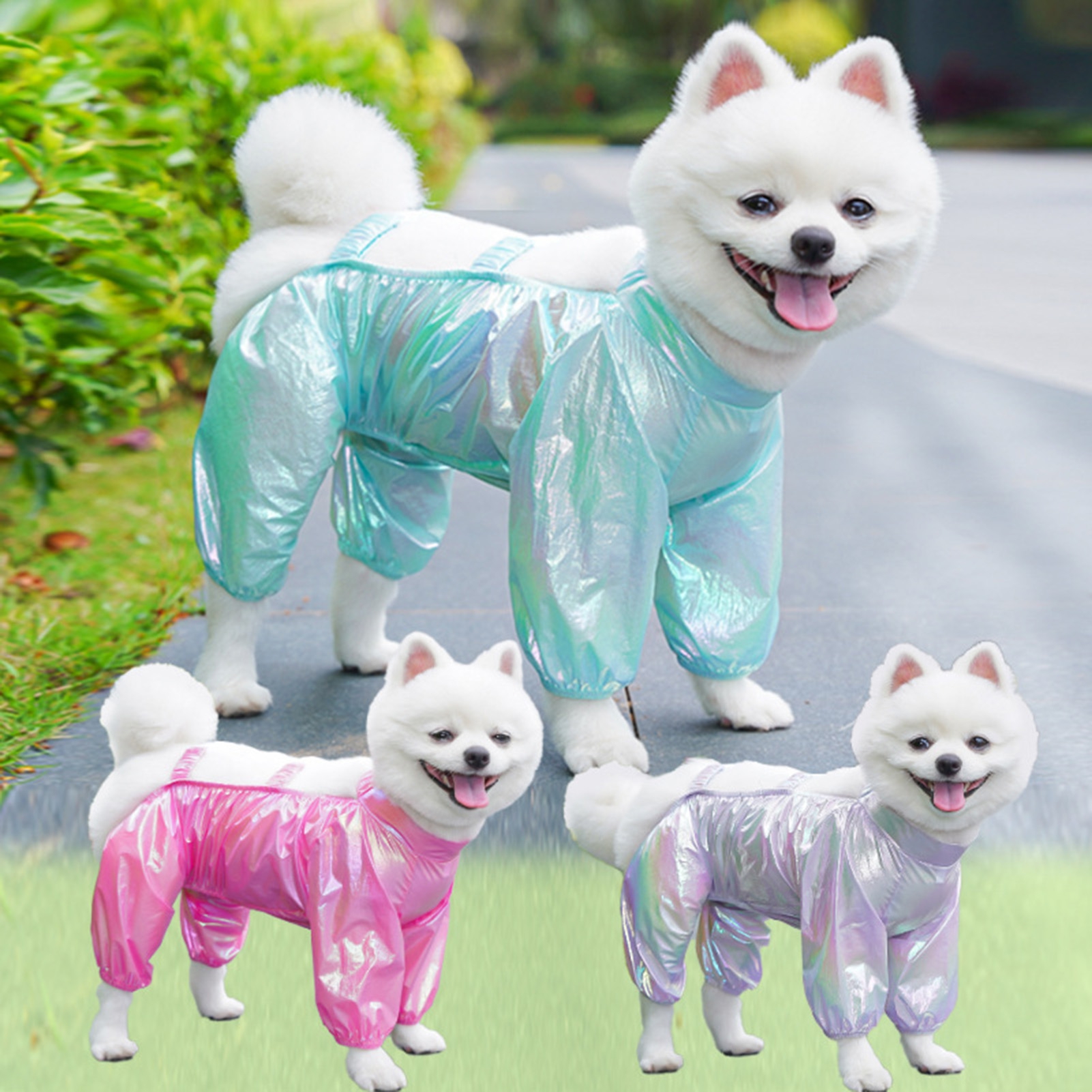 BULLPAW Dirty-Proof Dog Leg Sleeves Candy Color Gradient Waterproof Pet ...