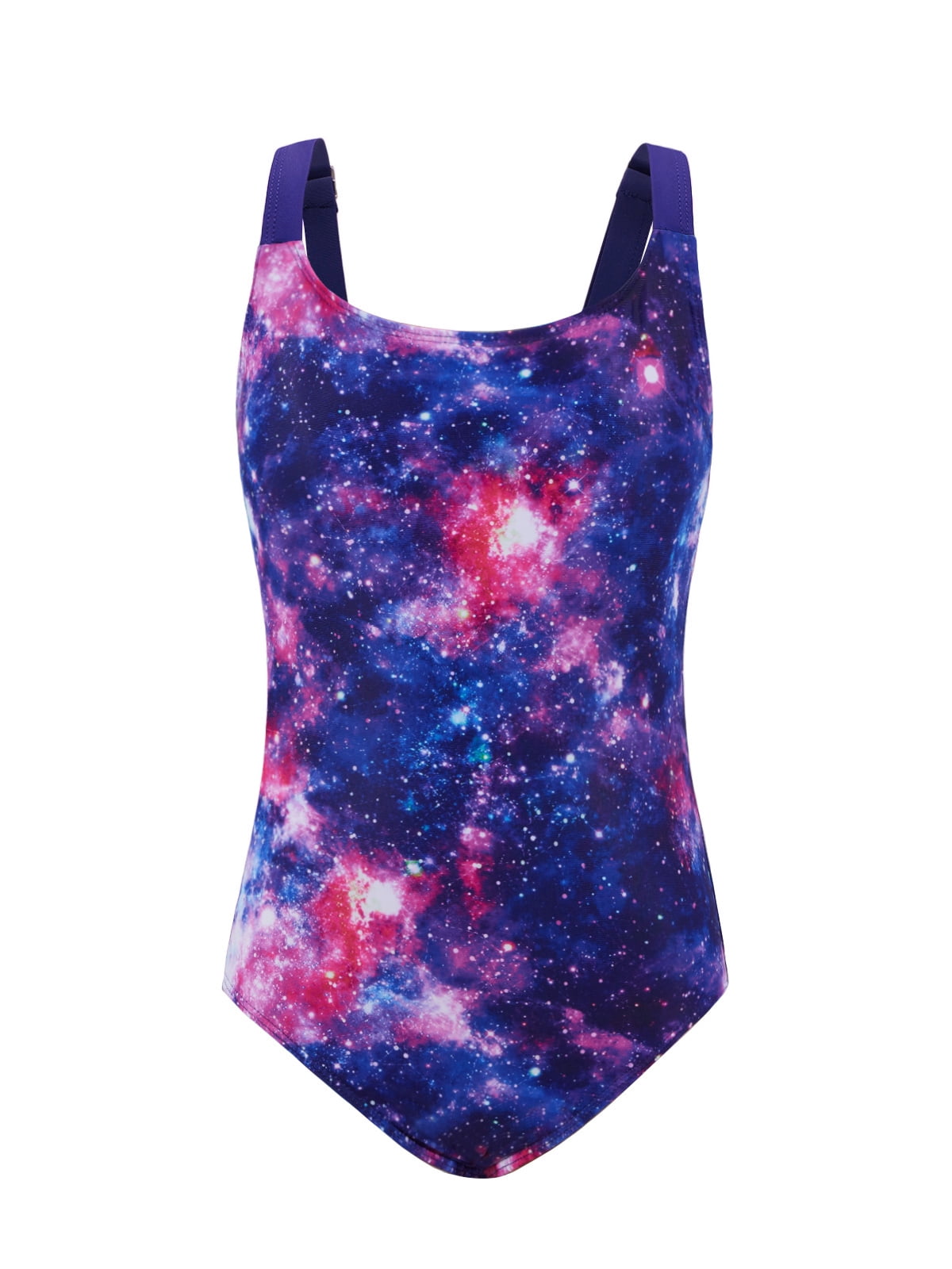 BULLPIANO 7-13 Years Girls Swimsuit Sport Athletic One Piece Swimsuit ...