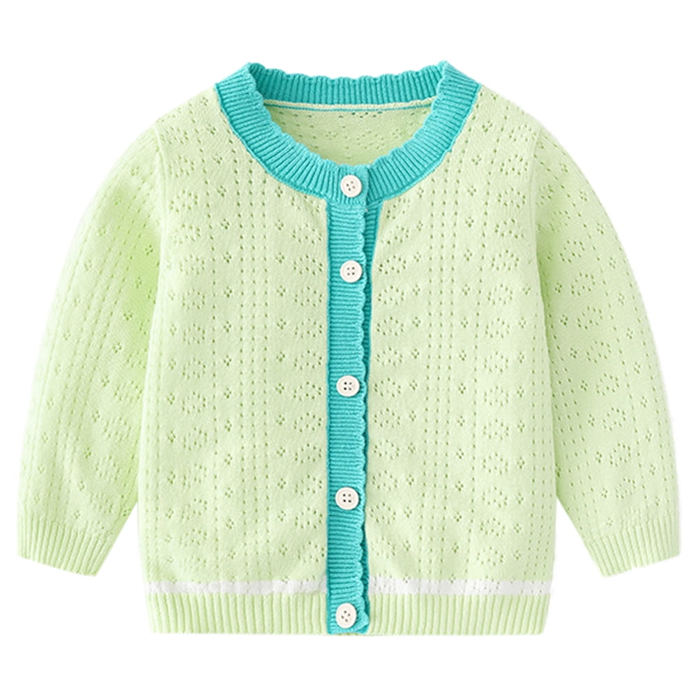 BULLPIANO Girls Cardigan Cable Knit Sweater Long Sleeve Open Front ...