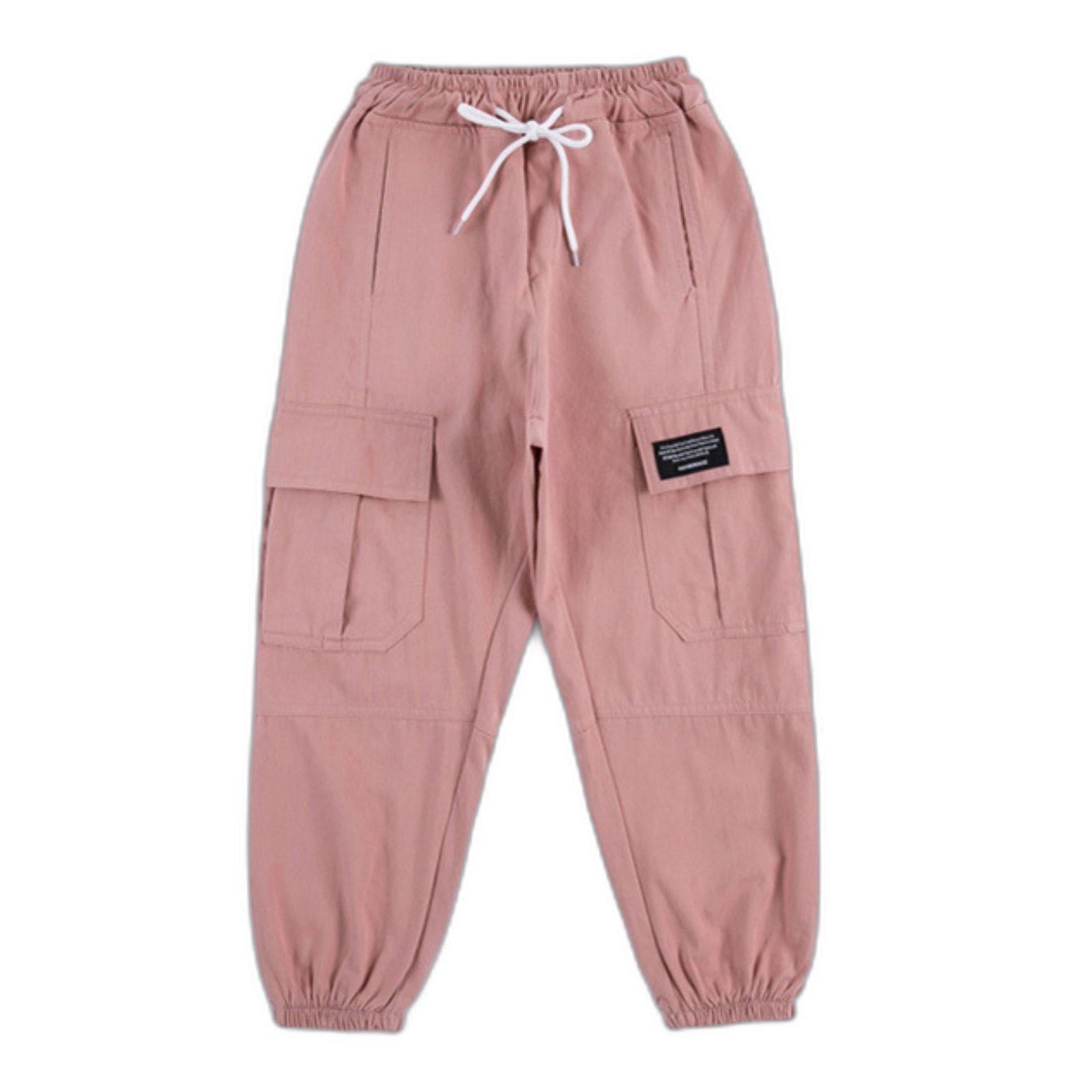 BULLPIANO Girls Cargo Pants Elastic Waist Lightweight Outdoor Jogger ...